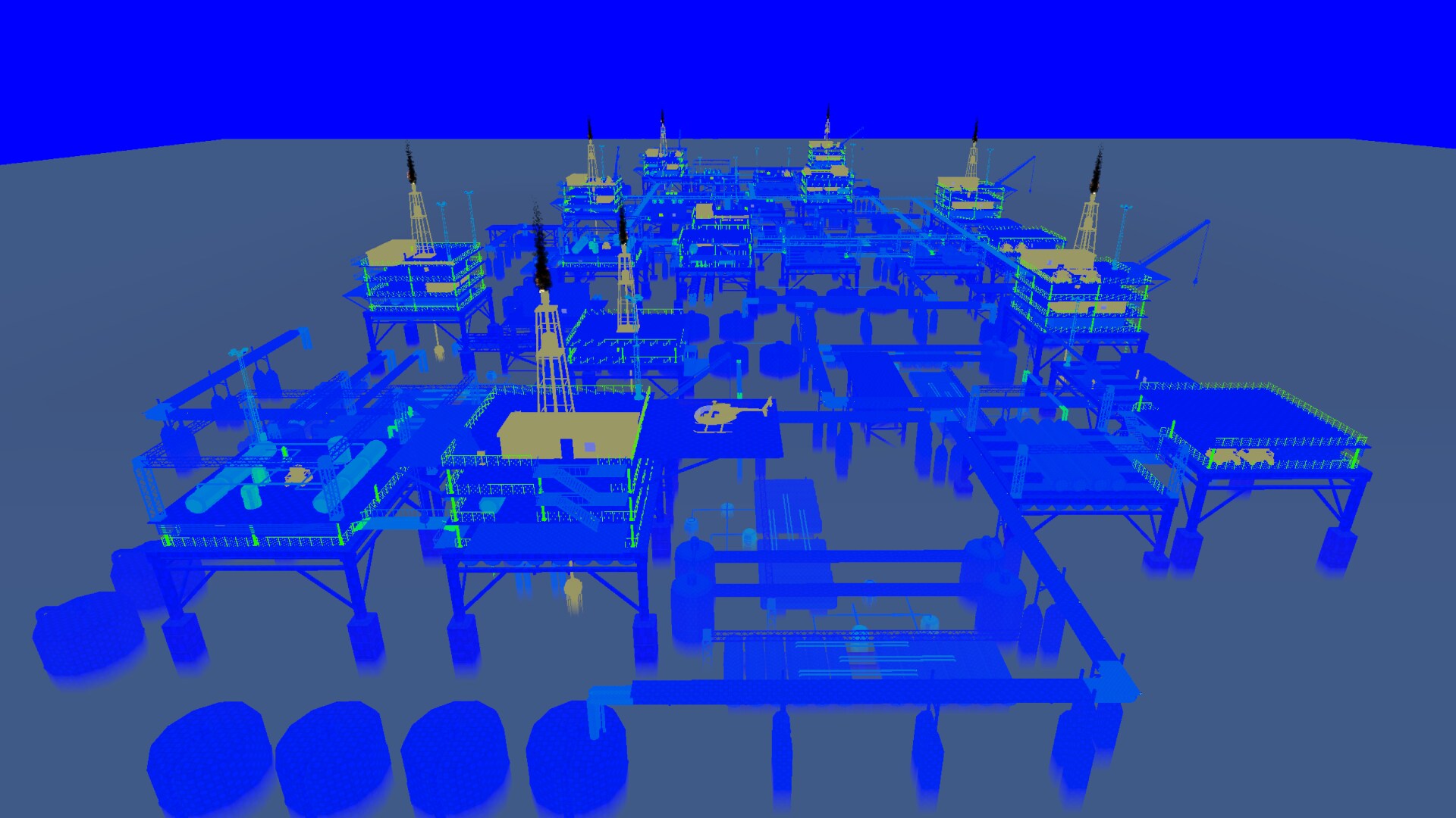 Polygon Style Refinery in Environments - UE Marketplace