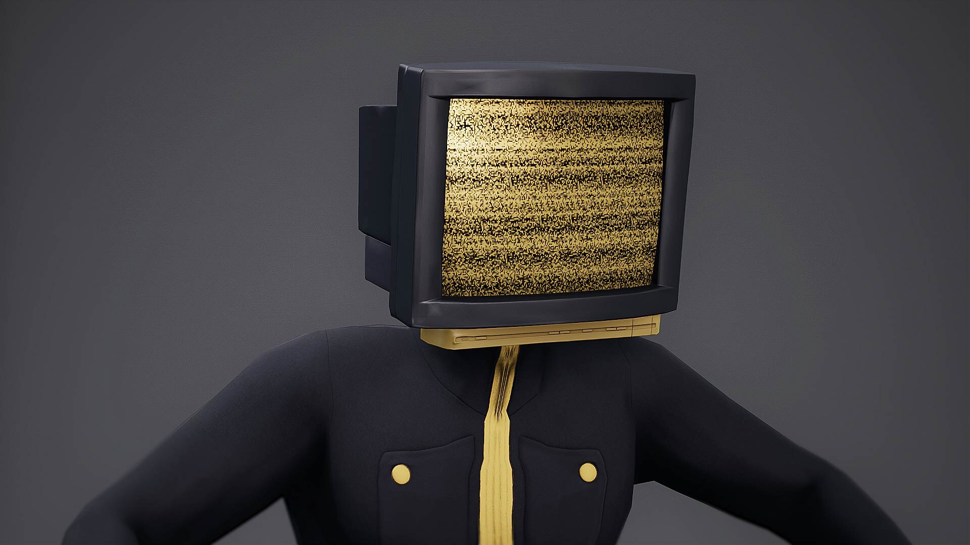 Robot Mr Monitor Head in Characters - UE Marketplace