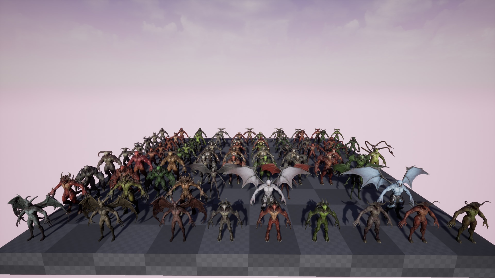 Legendary Demon Pack in Characters - UE Marketplace