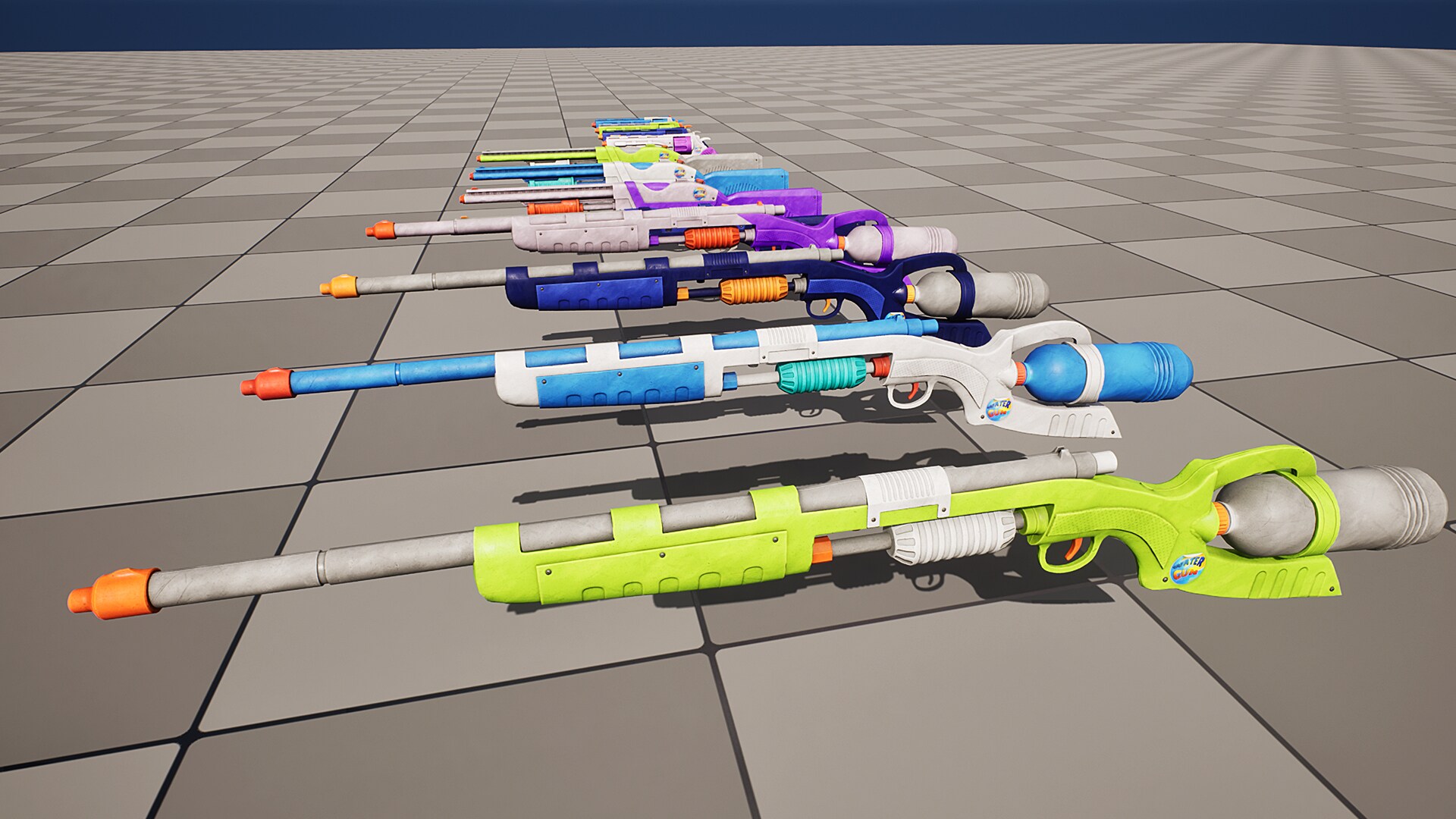 Water Guns in Weapons - UE Marketplace