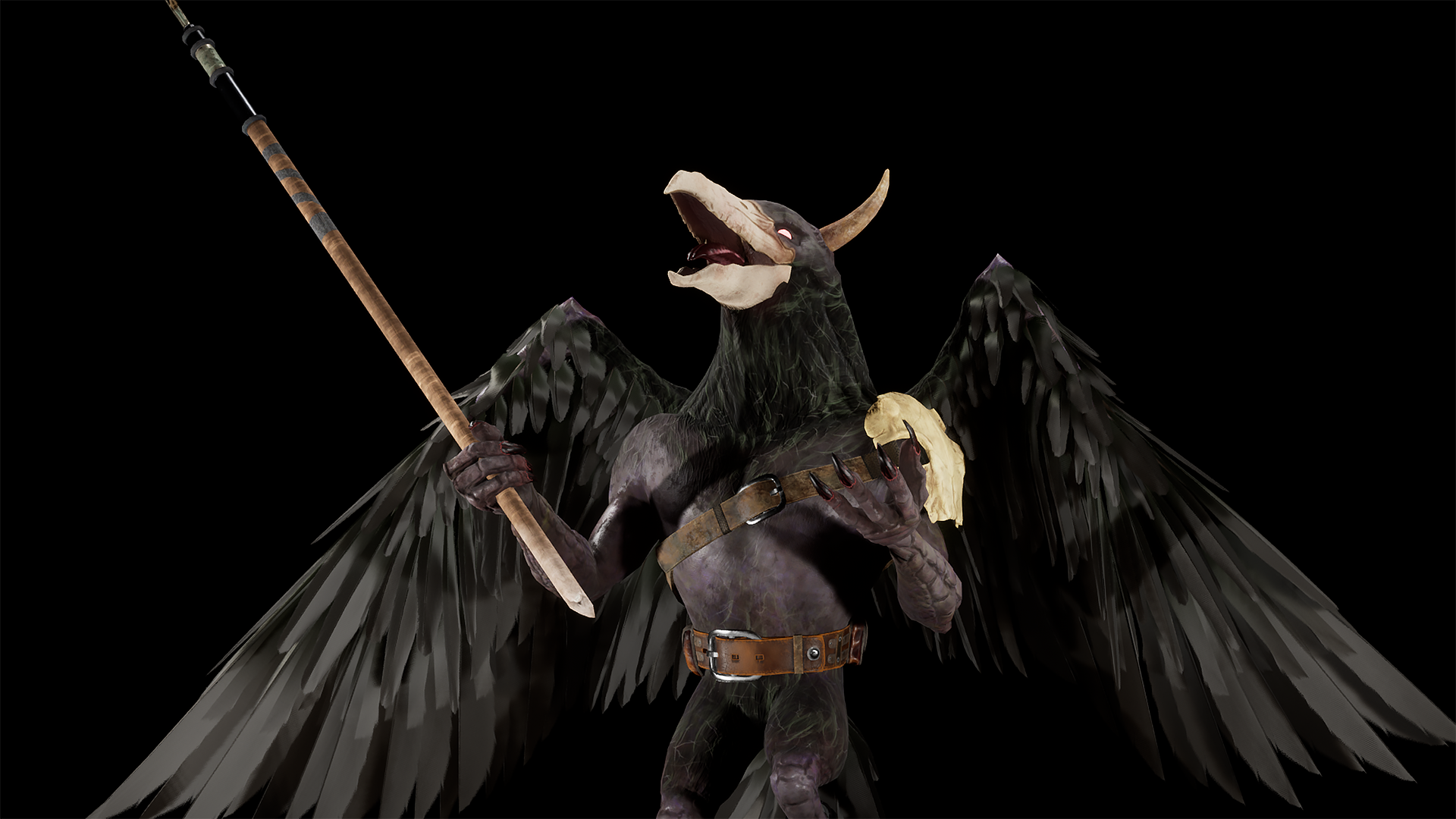 Raven Creature in Characters - UE Marketplace