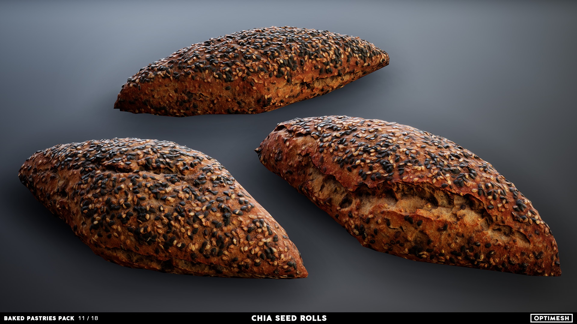 Breads, Rolls, Buns and Baguettes Food Pack in Props - UE Marketplace