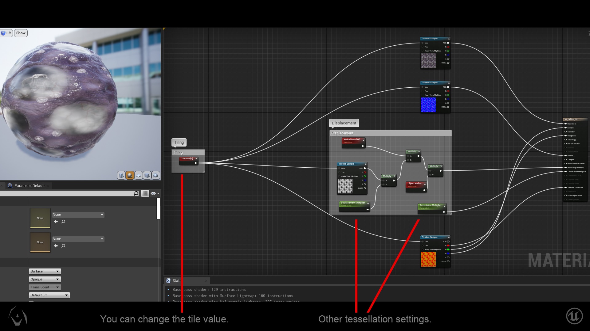 Organic Alien Material Pack in Materials - UE Marketplace