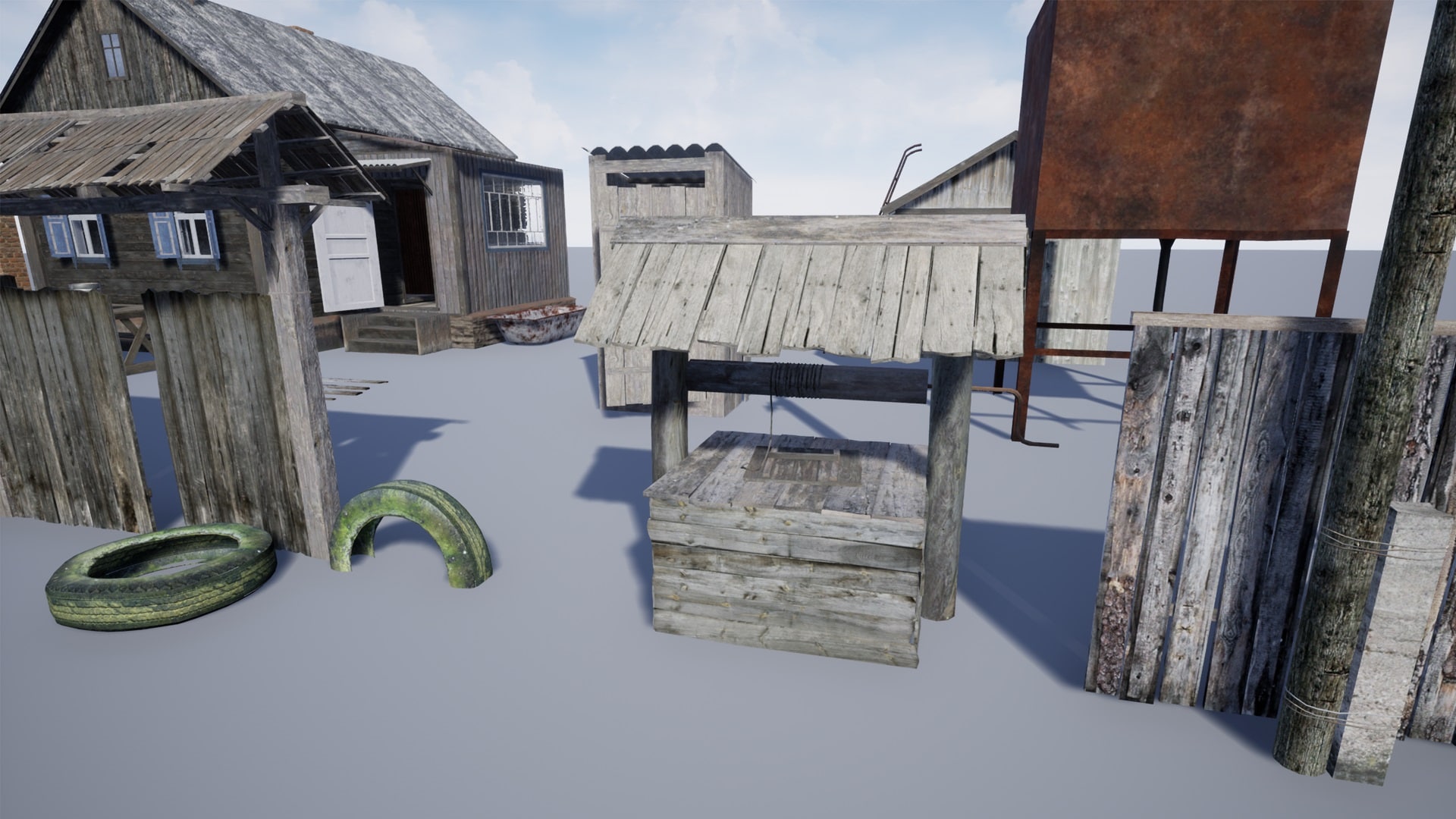 Soviet Village Environment Pack in Props - UE Marketplace