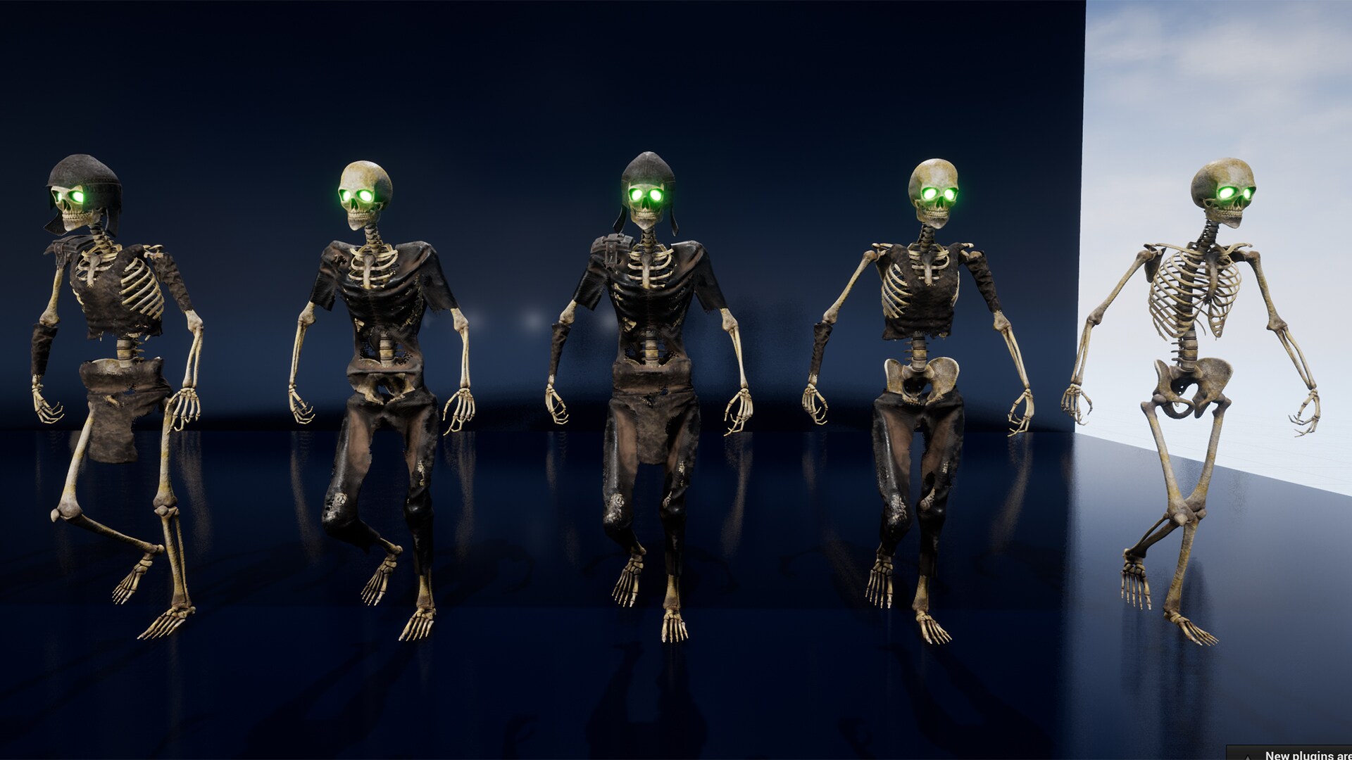 Skeleton Warrior (Modular) in Characters - UE Marketplace