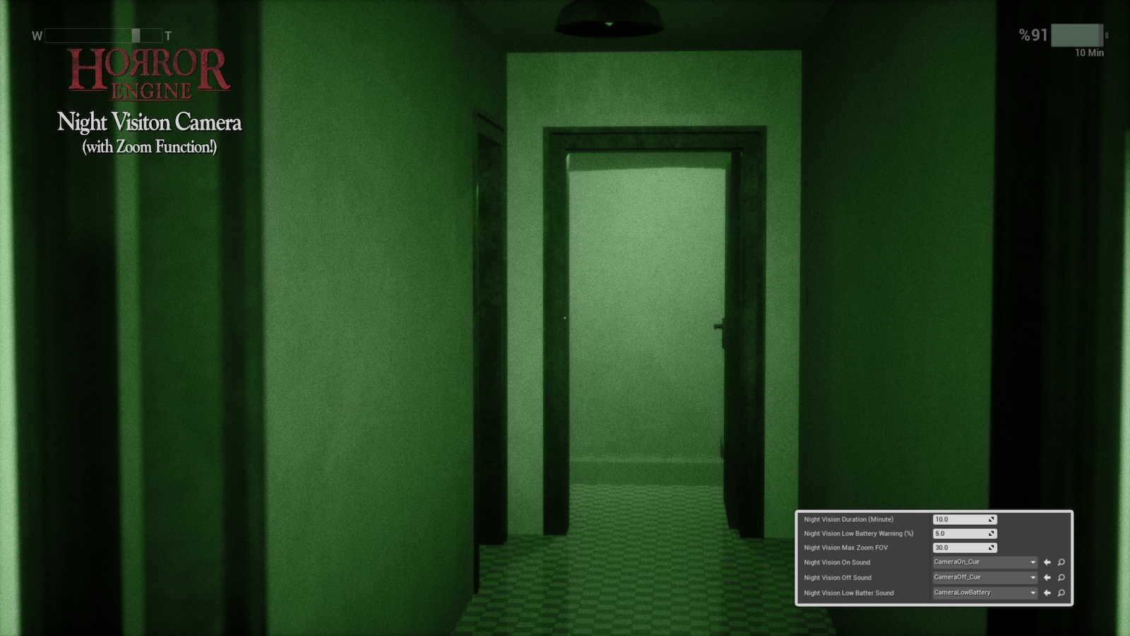 Horror Engine in Blueprints - UE Marketplace