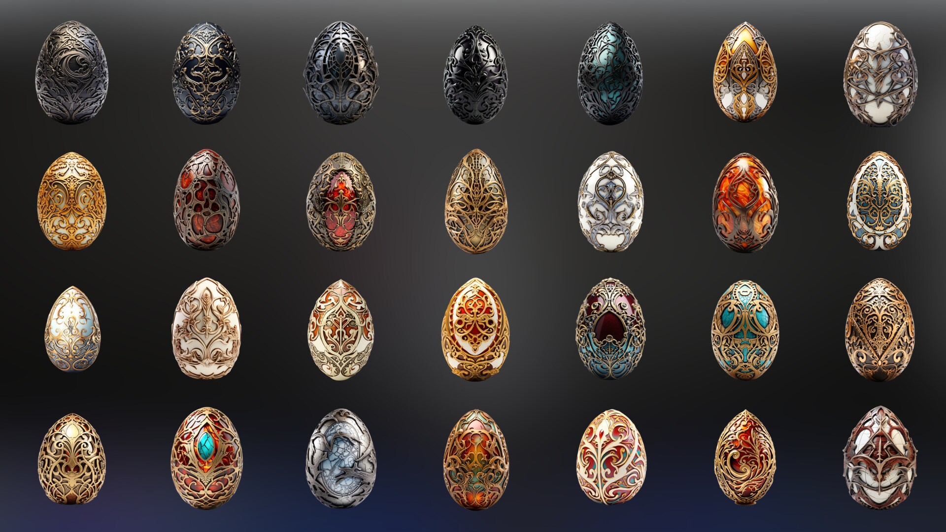 Fantasy Eggs Icon Pack：2dアセット Ue マーケットプレイス