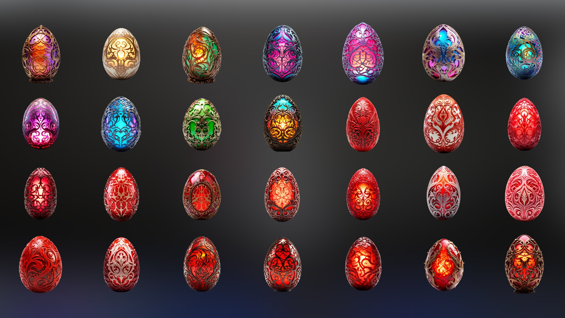 Fantasy Eggs Icon Pack：2dアセット Ue マーケットプレイス