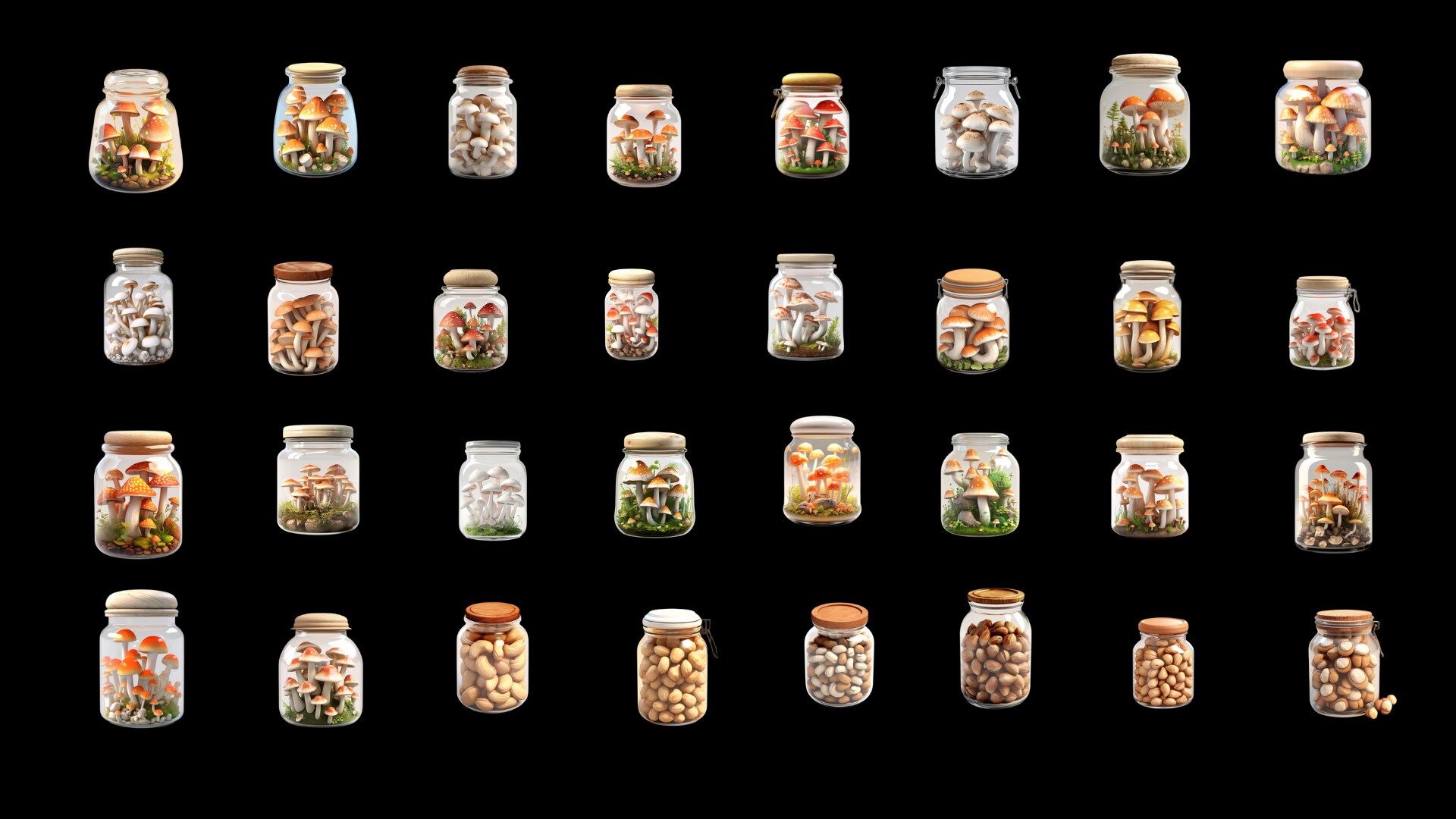 Jars With Sundries V1 Icon Pack:2dアセット Ue マーケットプレイス