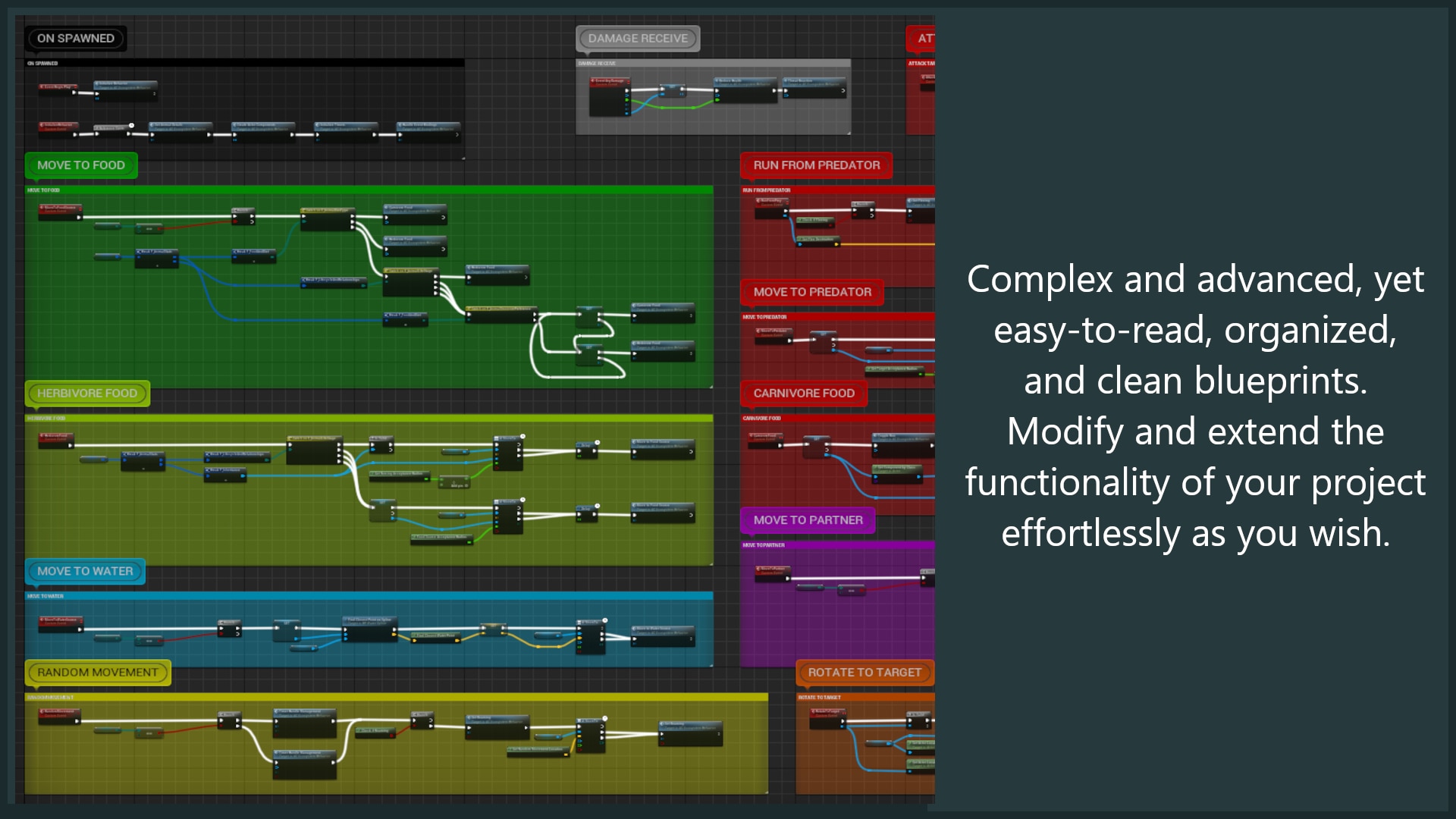 EcoSim: Advanced Ecosystem in Blueprints - UE Marketplace