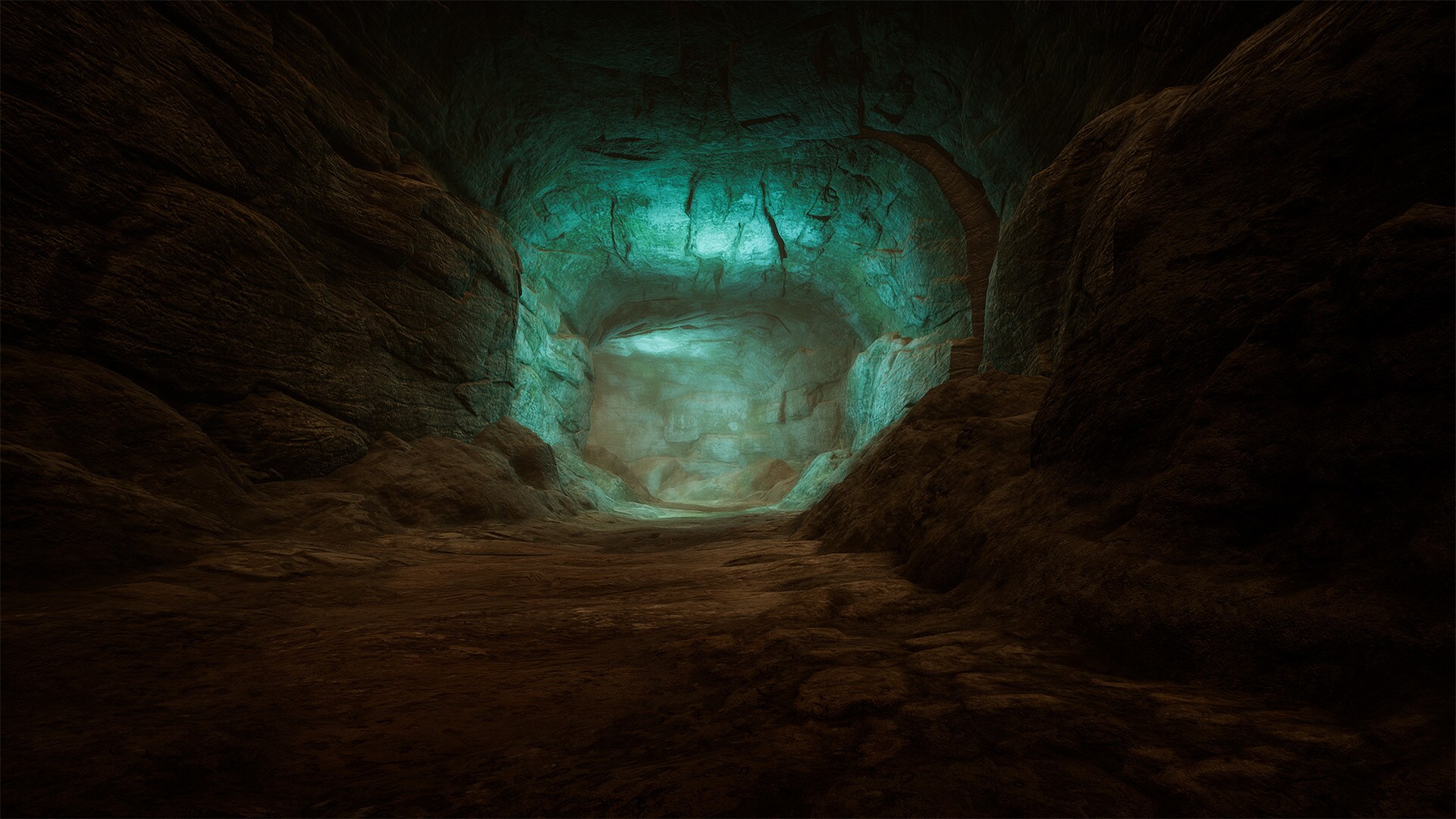 Modular Lost Temple Cave Environment in Environments - UE Marketplace