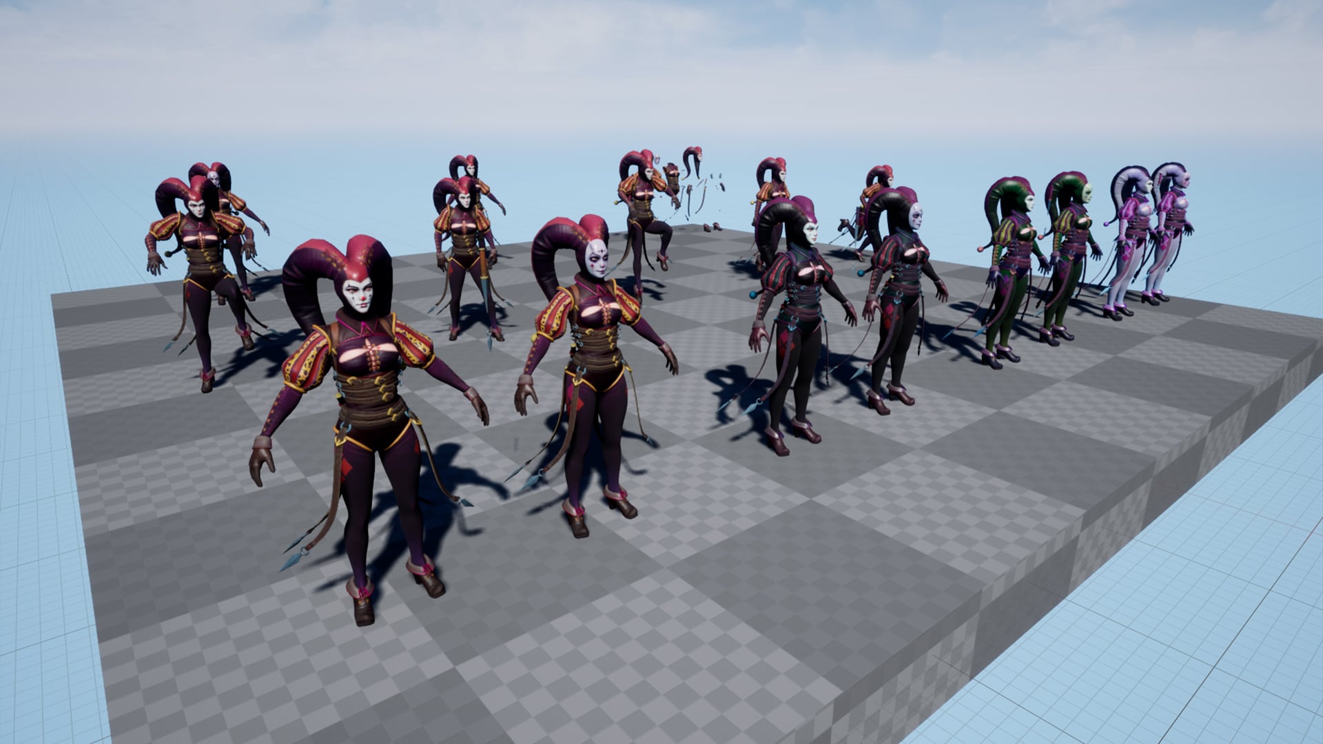 Lady Jester in Characters - UE Marketplace