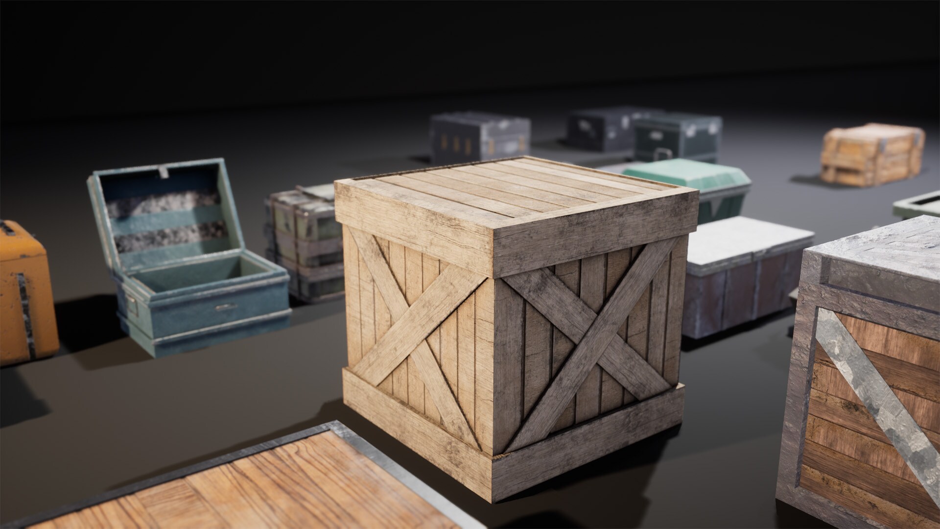 Chest Props Pack：プロップ・小物 - UE マーケットプレイス
