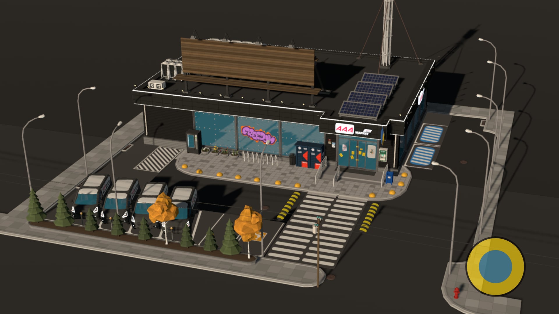 POLY street props in Props - UE Marketplace