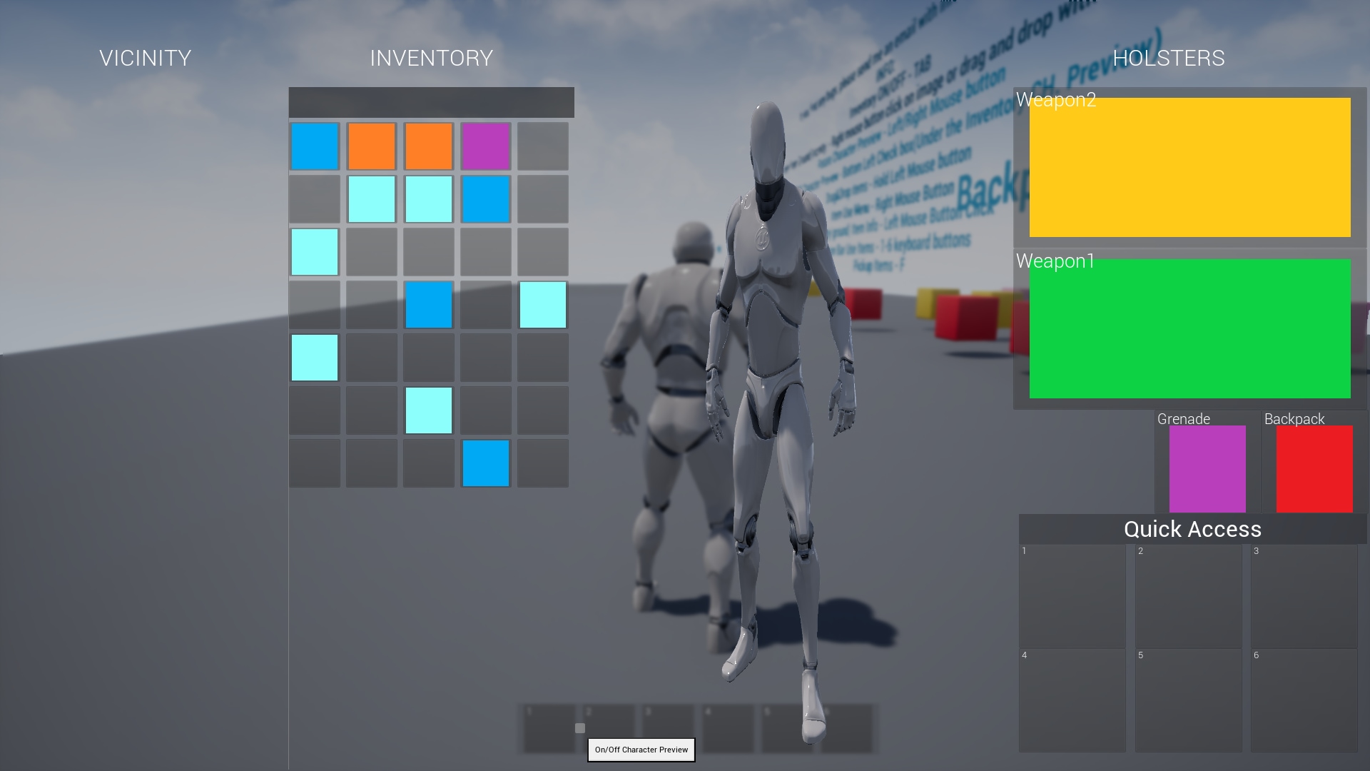 Advanced Drag & Drop Inventory System with Action Bar in Blueprints ...