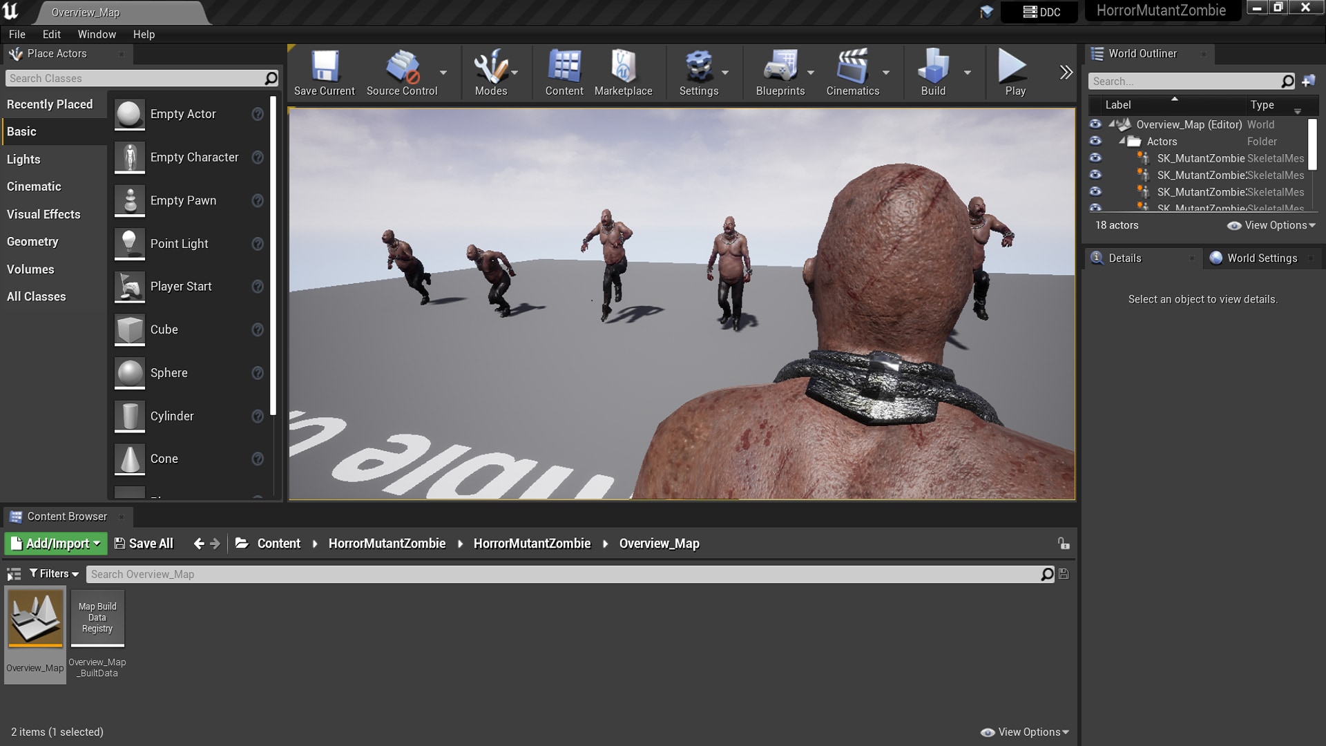 Horror Character (Mutant) in Characters - UE Marketplace