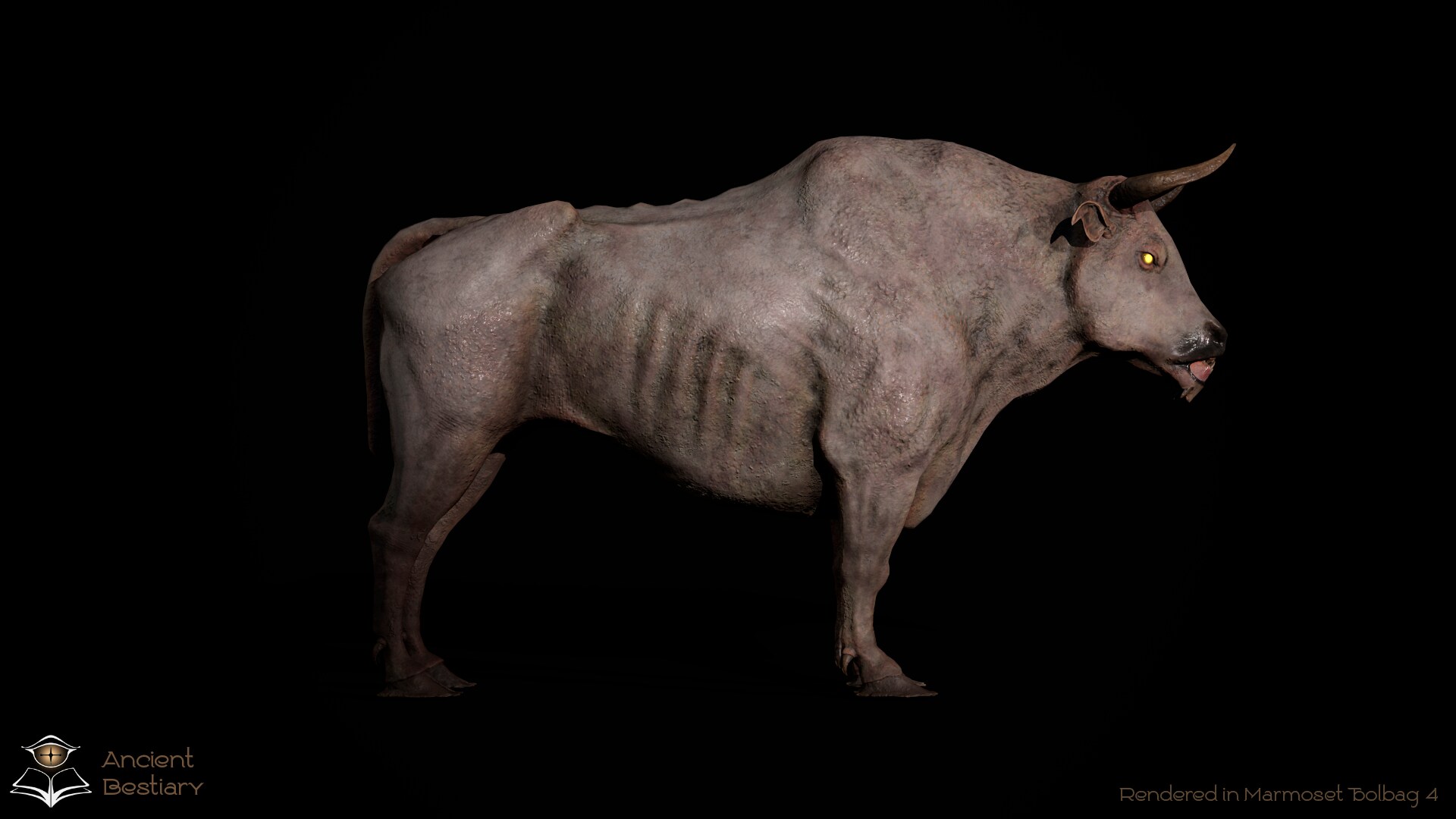 Ancient Bull in Characters - UE Marketplace