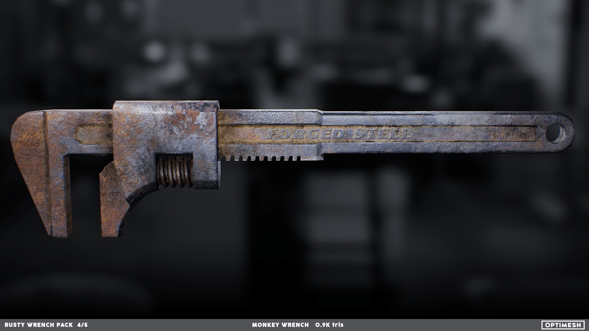 Rusty Wrench Pack in Props - UE Marketplace
