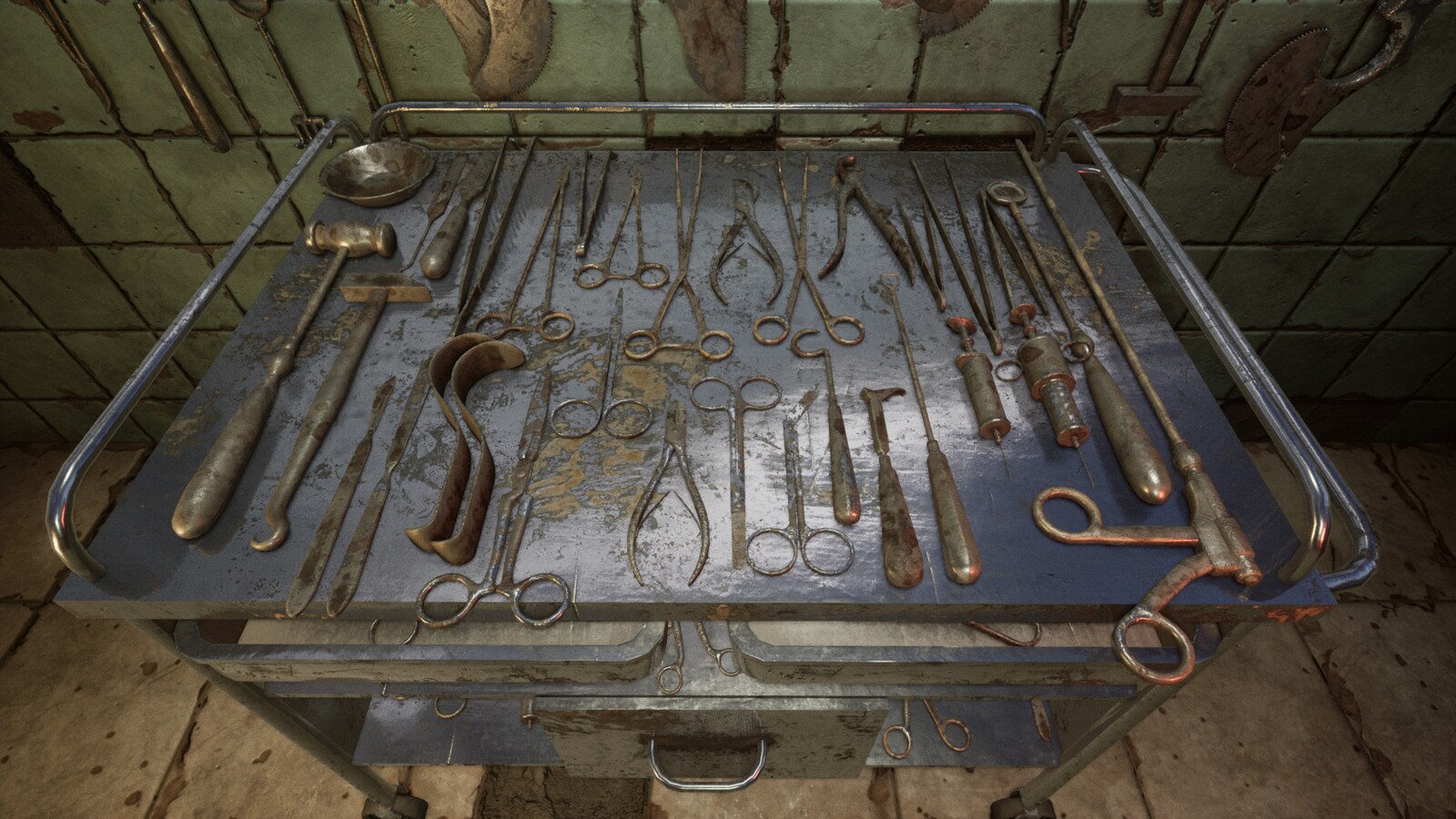 Horror Autopsy Tool Kit in Props - UE Marketplace