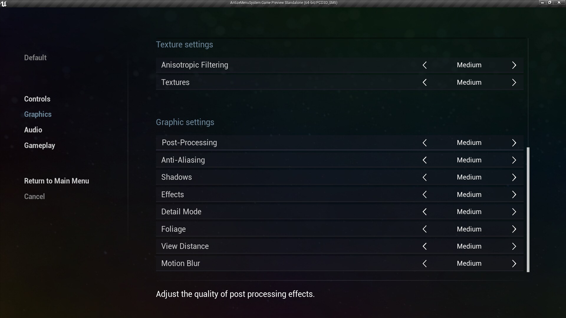 Complete Menu System in Blueprints - UE Marketplace