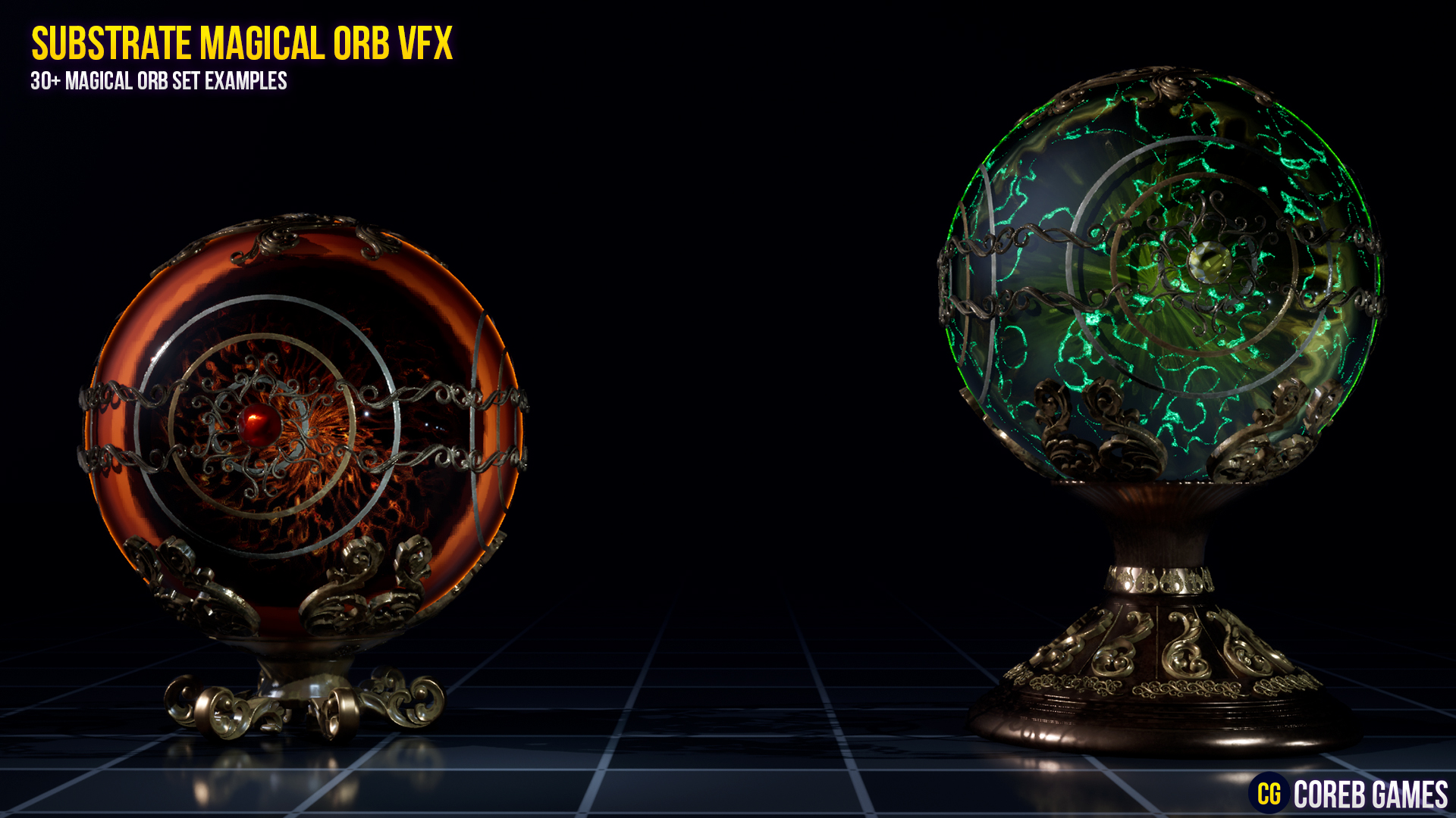 Substrate Magical Orb VFX Pack