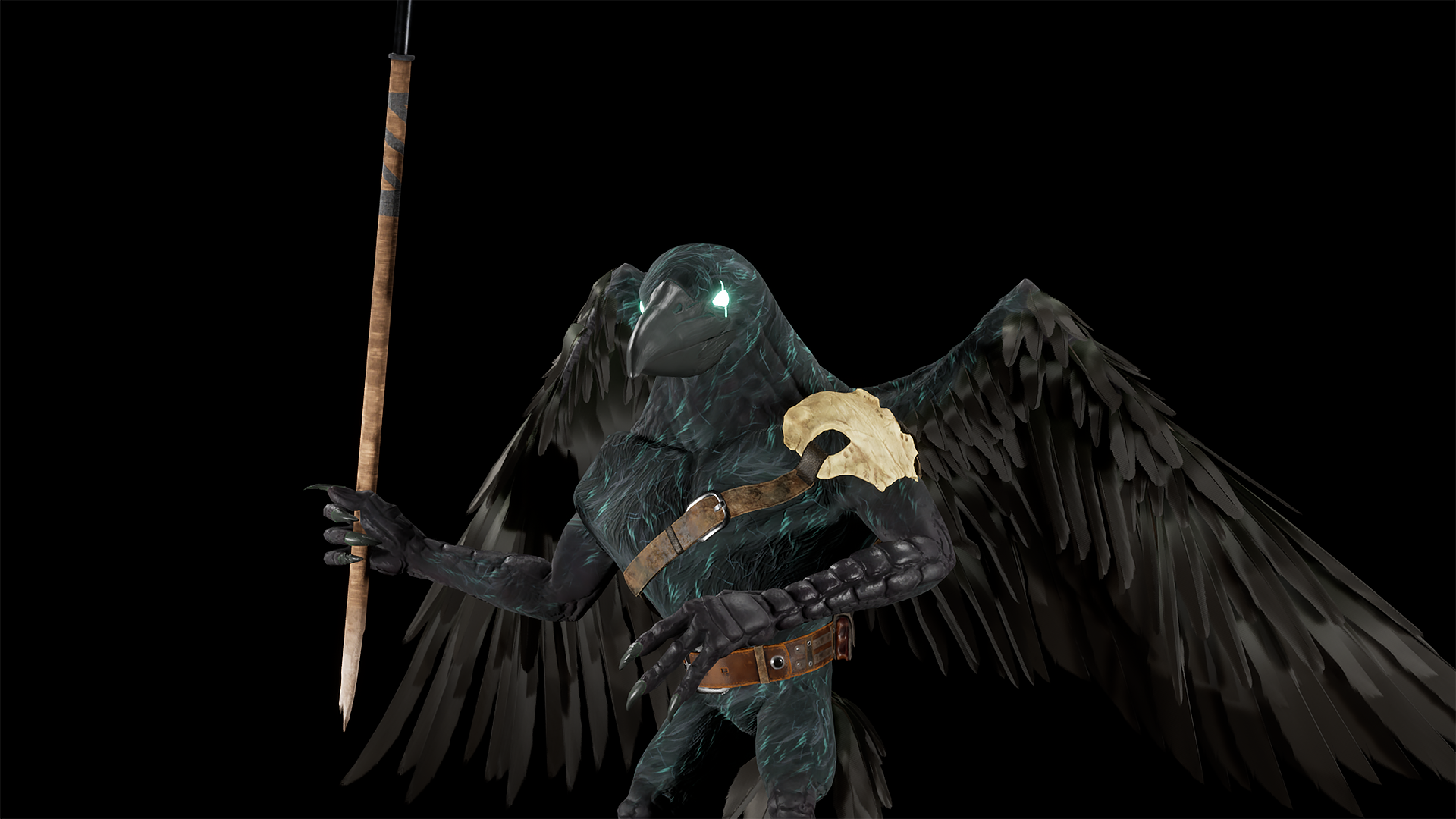 Raven Creature in Characters - UE Marketplace
