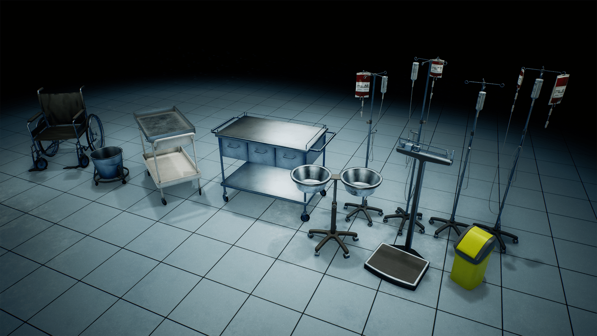 Hospital Props 02 in Props - UE Marketplace