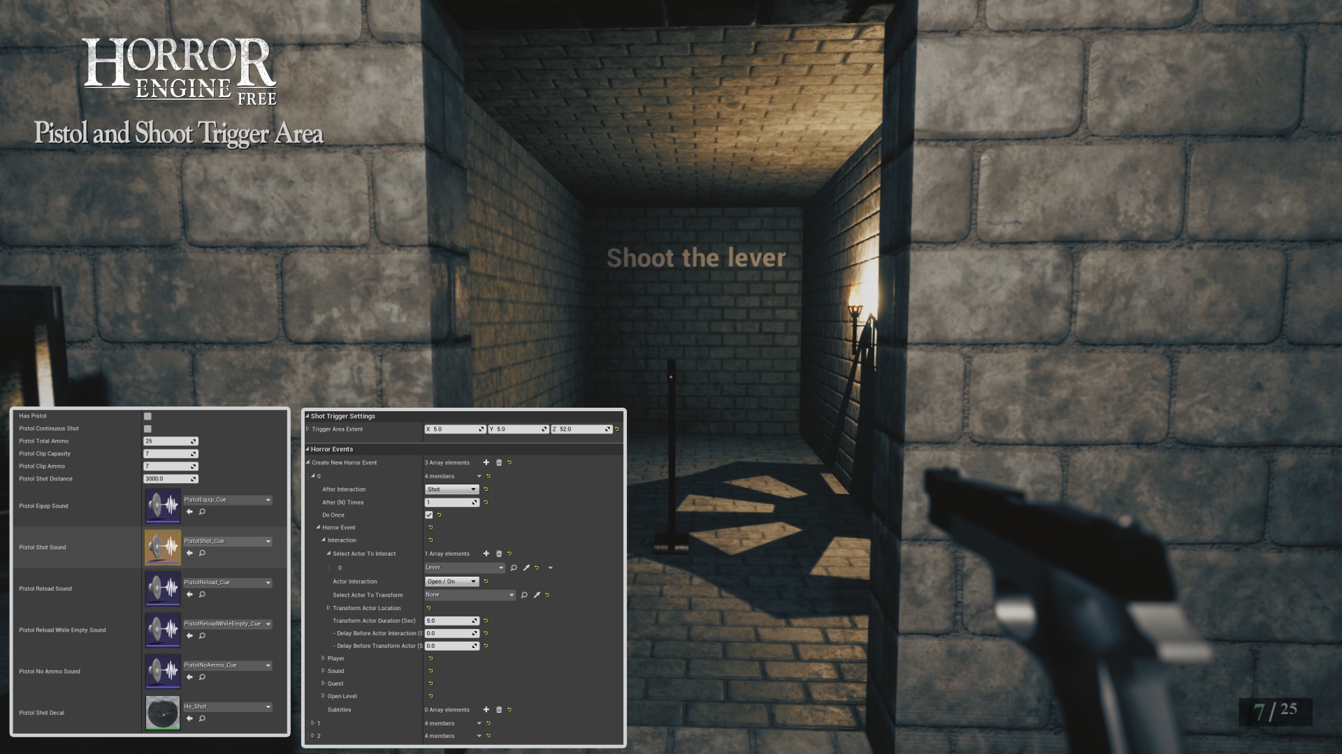 Horror Engine in Blueprints - UE Marketplace