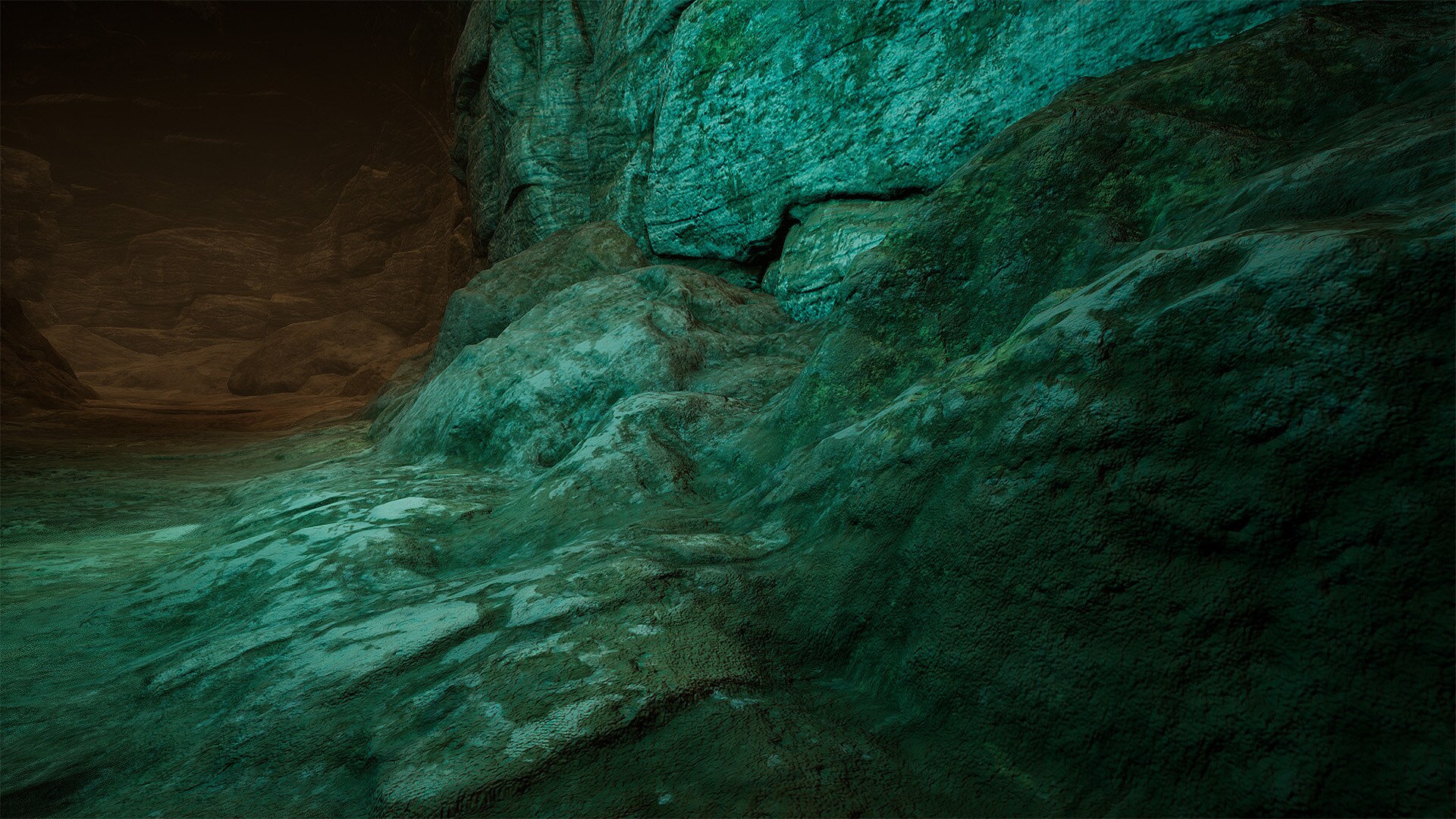 Modular Lost Temple Cave Environment in Environments - UE Marketplace
