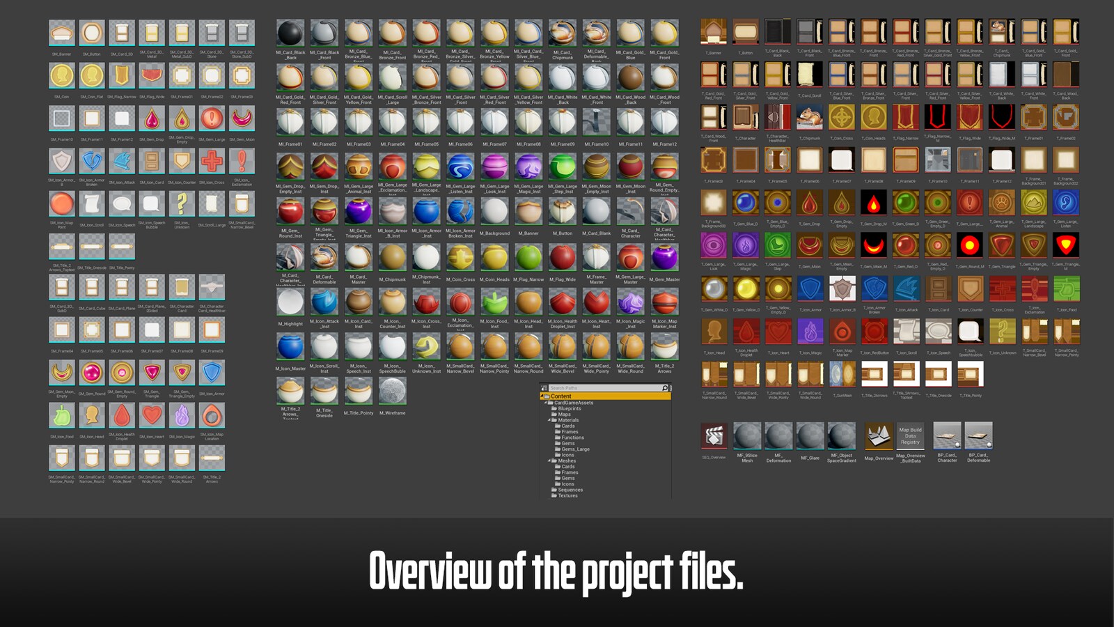 Hand Painted Card Game Assets in Props - UE Marketplace