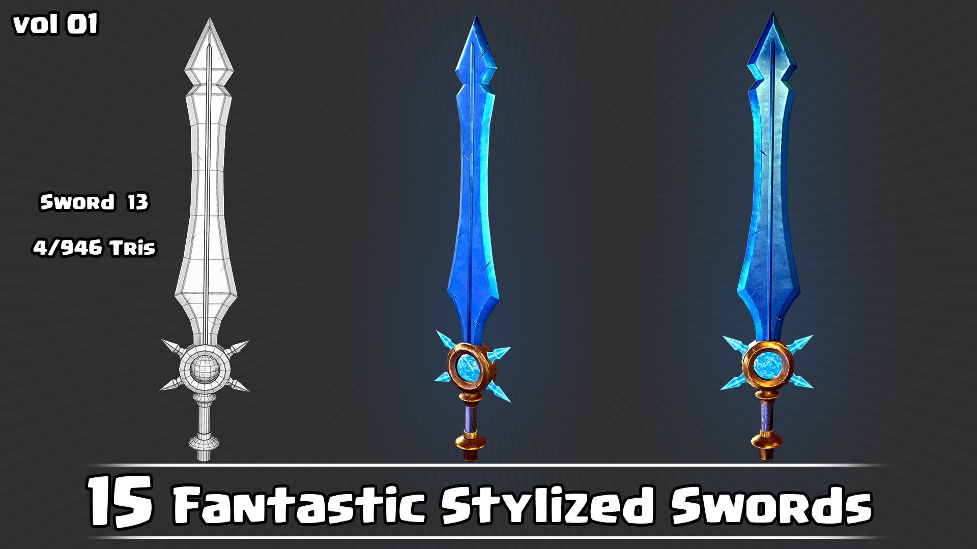 15 Stylized Swords VOL01 in Weapons - UE Marketplace
