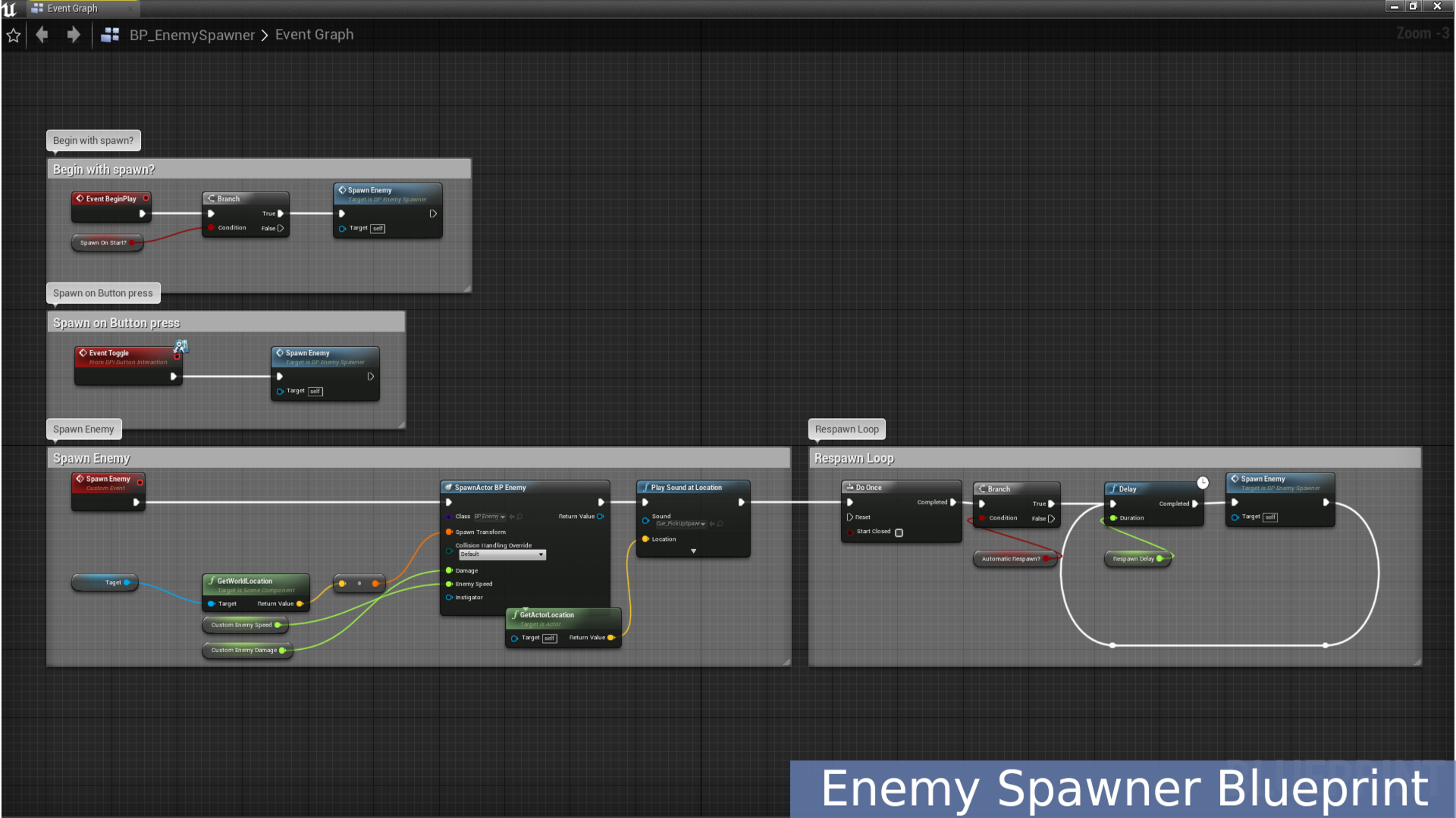 First Person Platfomer Template in Blueprints - UE Marketplace