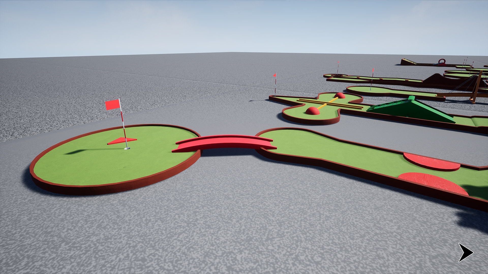 Modular Miniature golf - Sport pack in Props - UE Marketplace