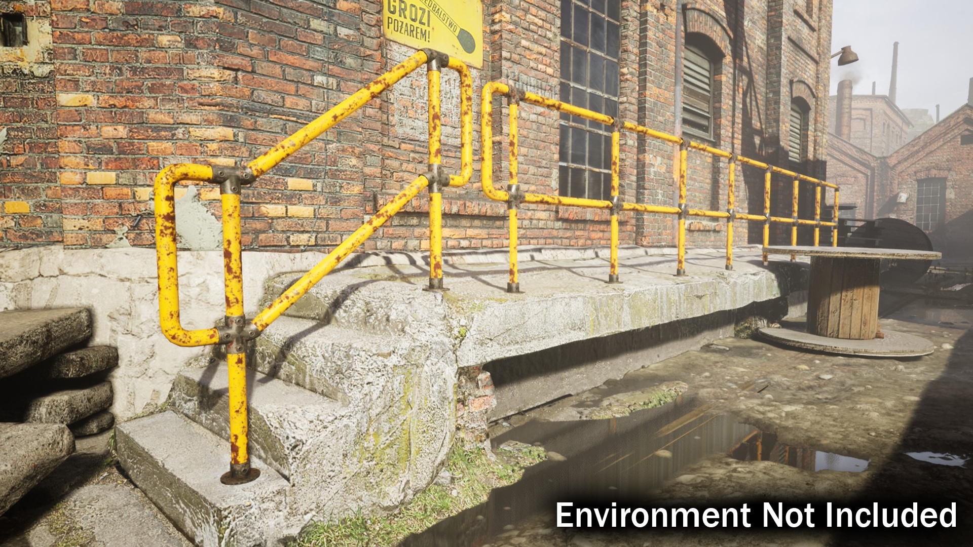 Modular Guard Rails, 카테고리 소품 - UE 마켓플레이스