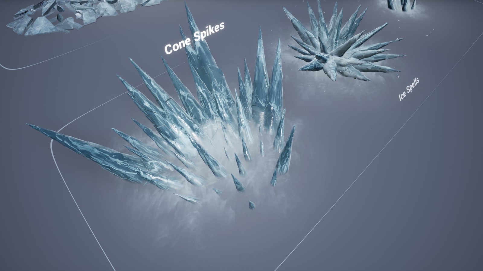 Magic Skills Ice in Visual Effects - UE Marketplace