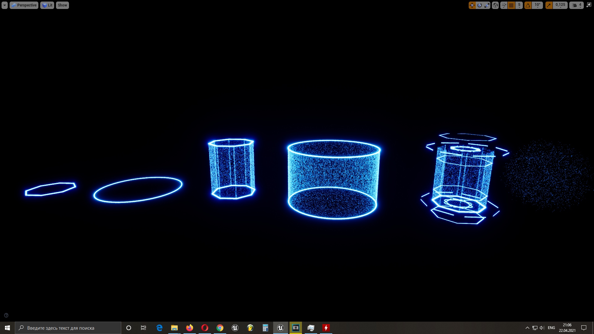 Niagara Hologram Pack in Visual Effects - UE Marketplace
