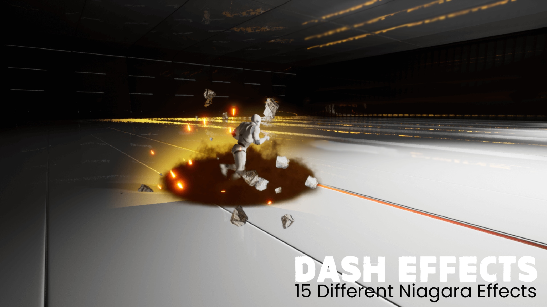 Advanced Niagara Character Trail VFX in Visual Effects - UE Marketplace