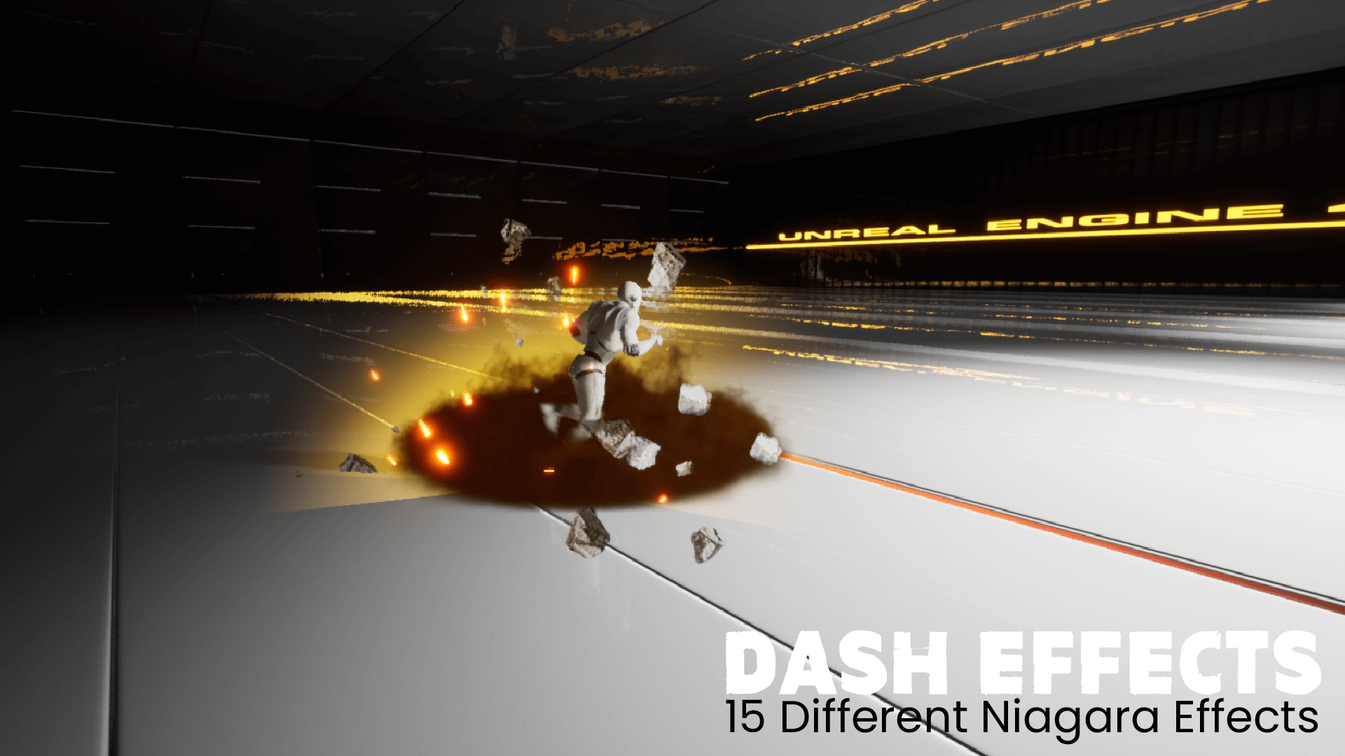 Advanced Niagara Character Trail VFX in Visual Effects - UE Marketplace