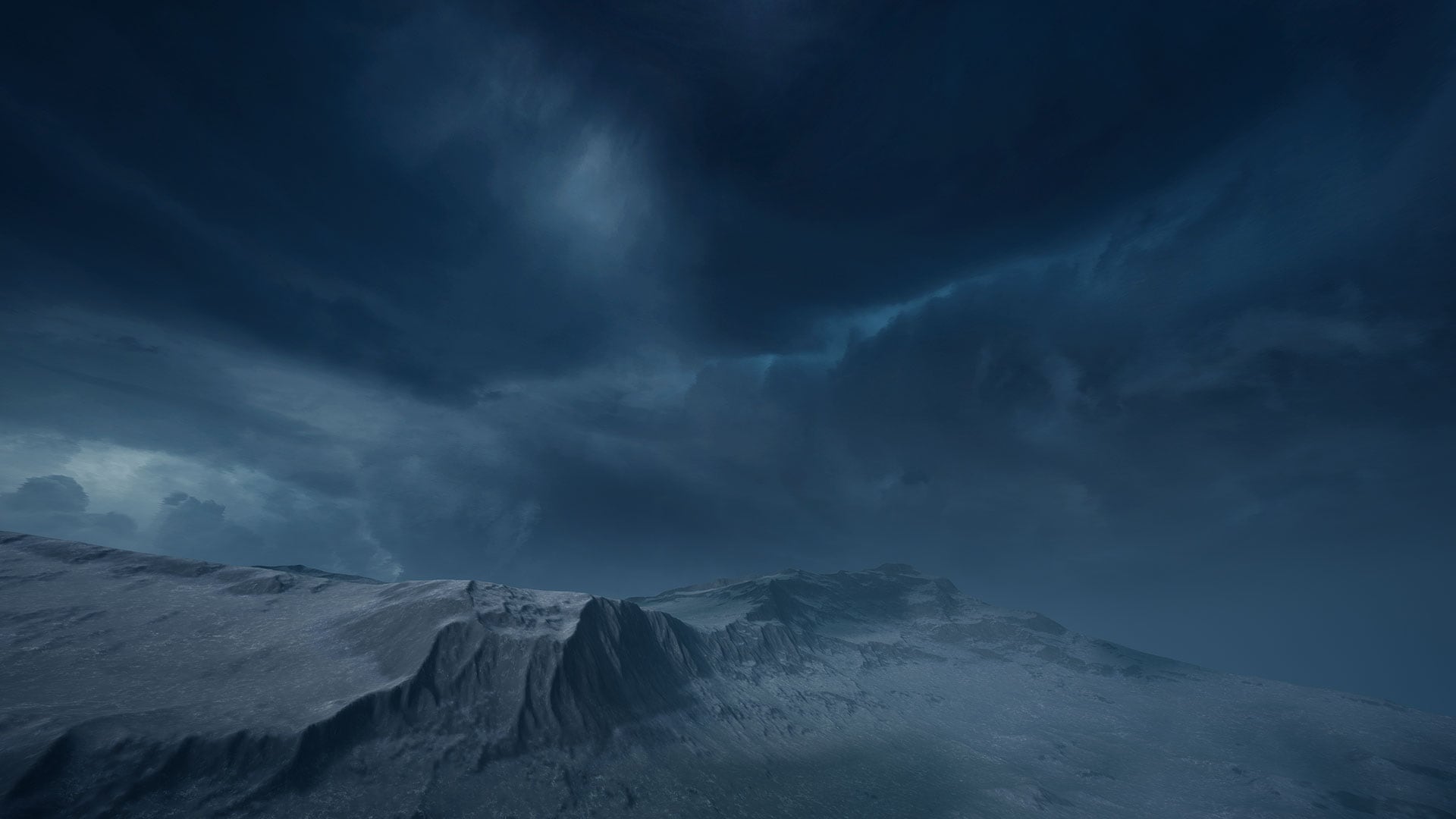 在环境创建的Matte Painting Skybox Pack VIII: Doom Skies - 虚幻引擎商城