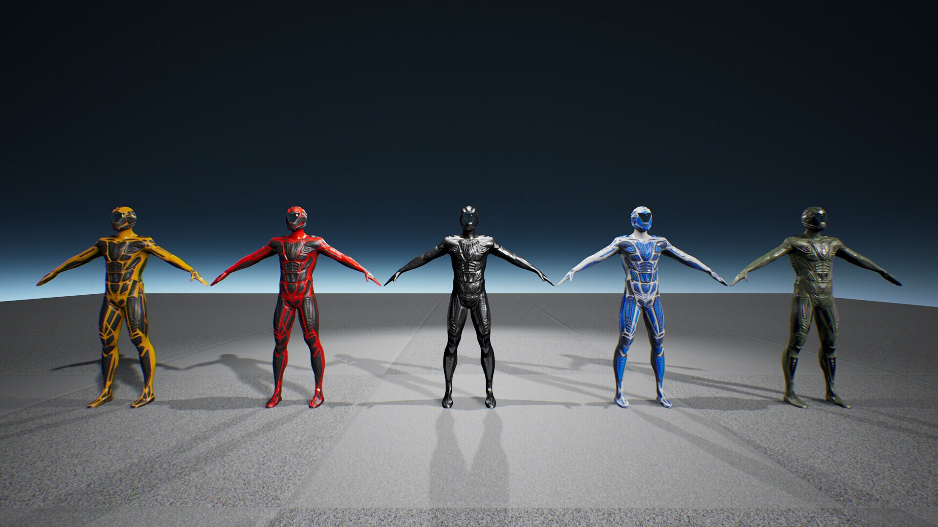 Sci-Fi Character Pack in Characters - UE Marketplace