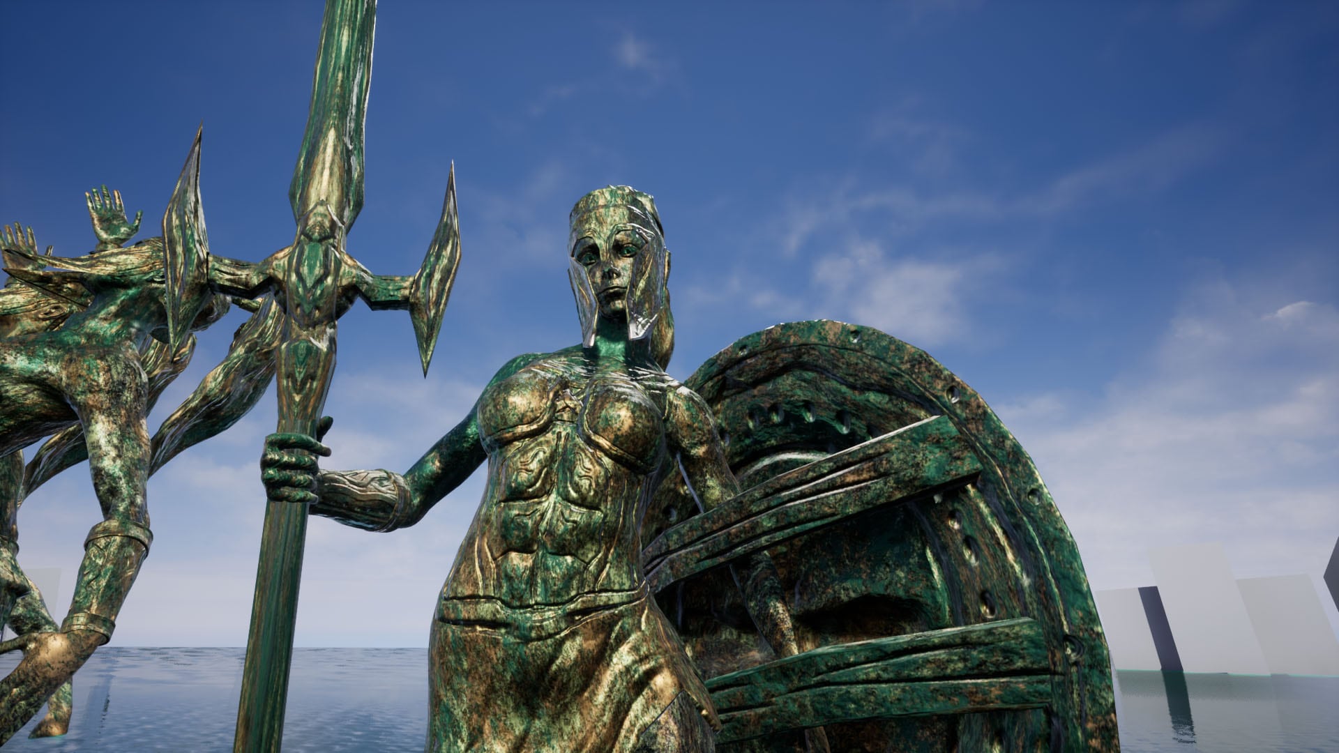 Ancient Bronze Statues v1 - Athena (Basic Version), 카테고리 캐릭터 - UE 마켓플레이스