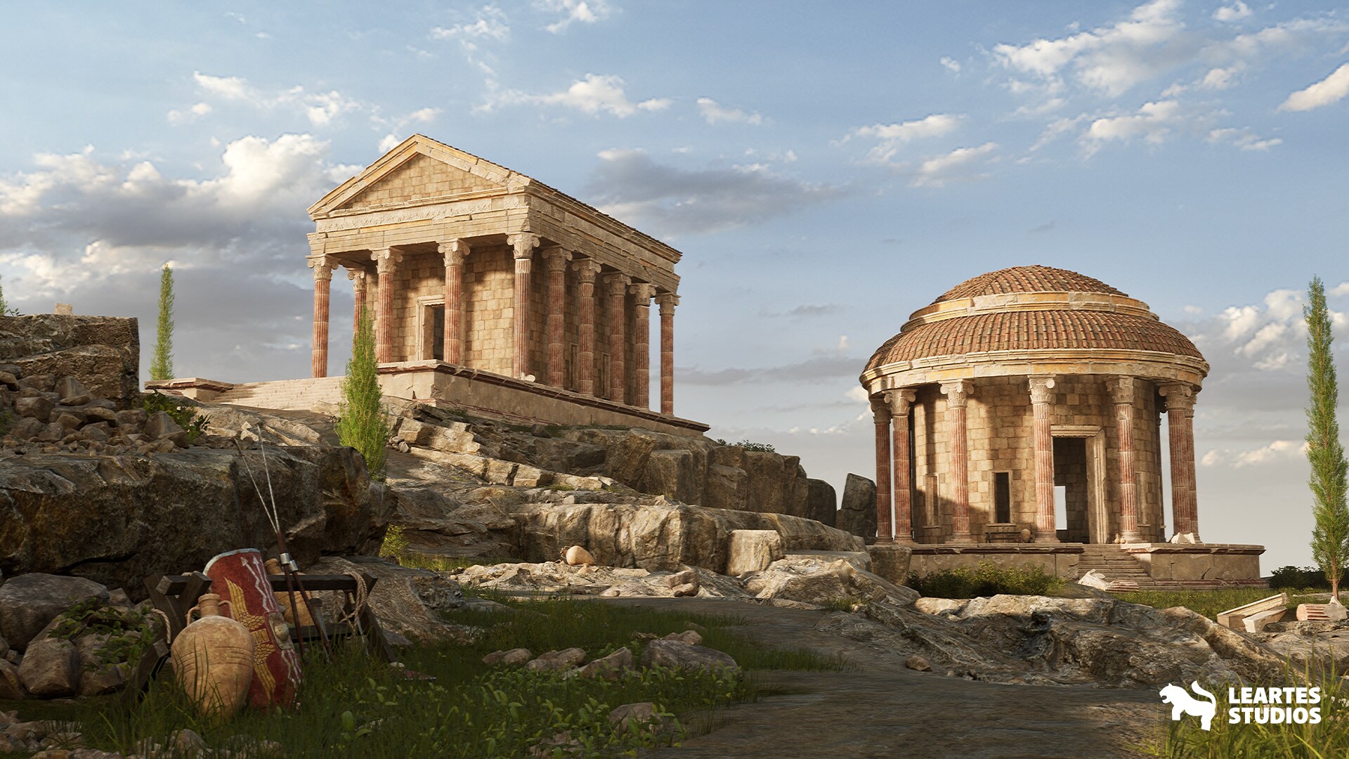 Roman Greek Environments Mega Bundle In Environments Ue Marketplace