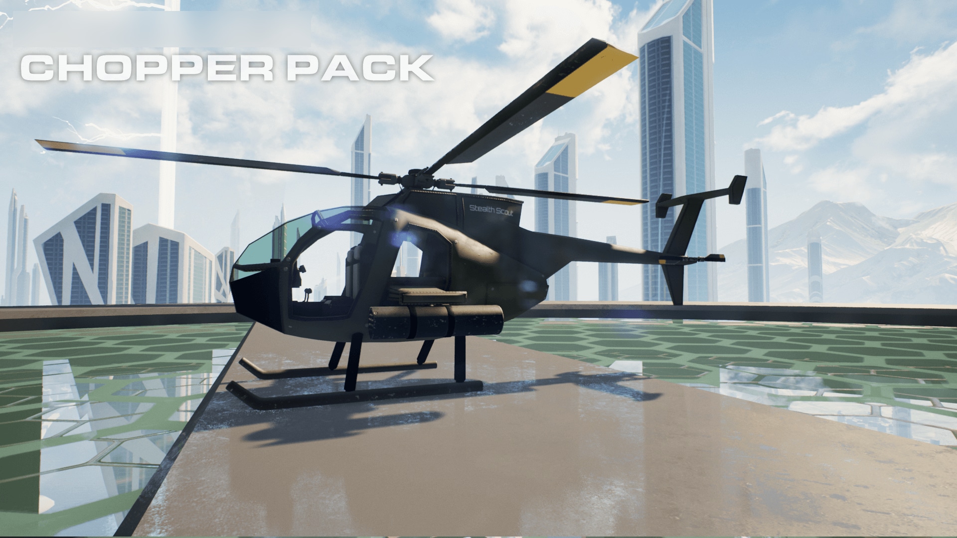 Chopper Pack - Game Ready 3D Model in Props - UE Marketplace