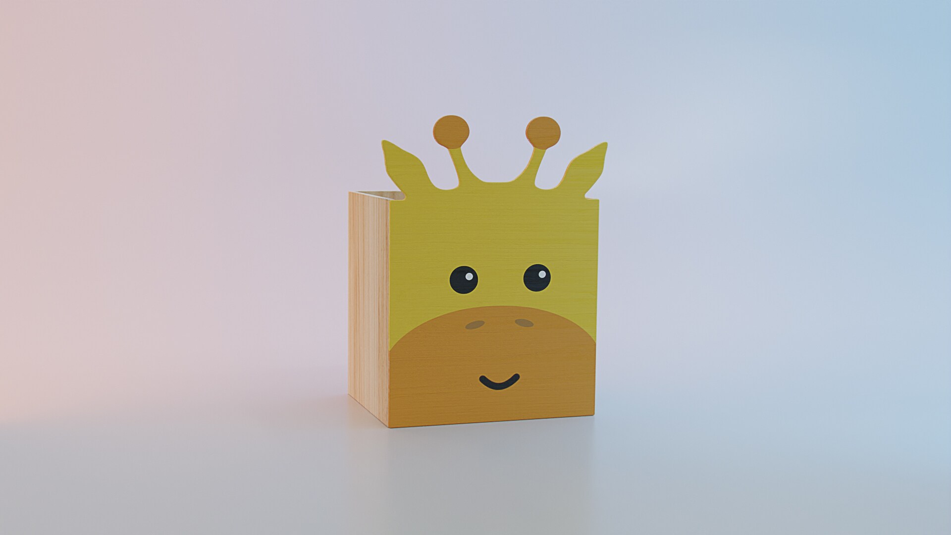 Kids Bookcase - Animal Storage Box：建築ビジュアライゼーション - UE マーケットプレイス