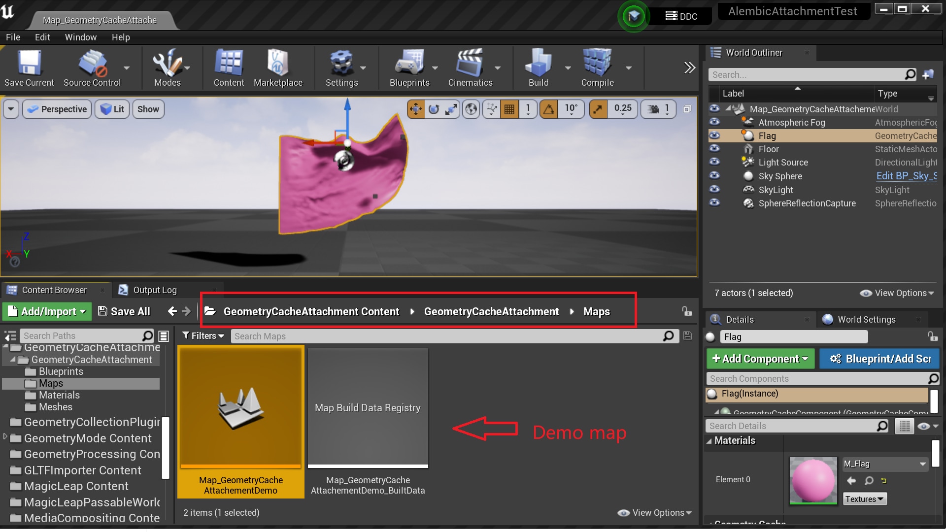 GeometryCacheAttachment in Code Plugins - UE Marketplace