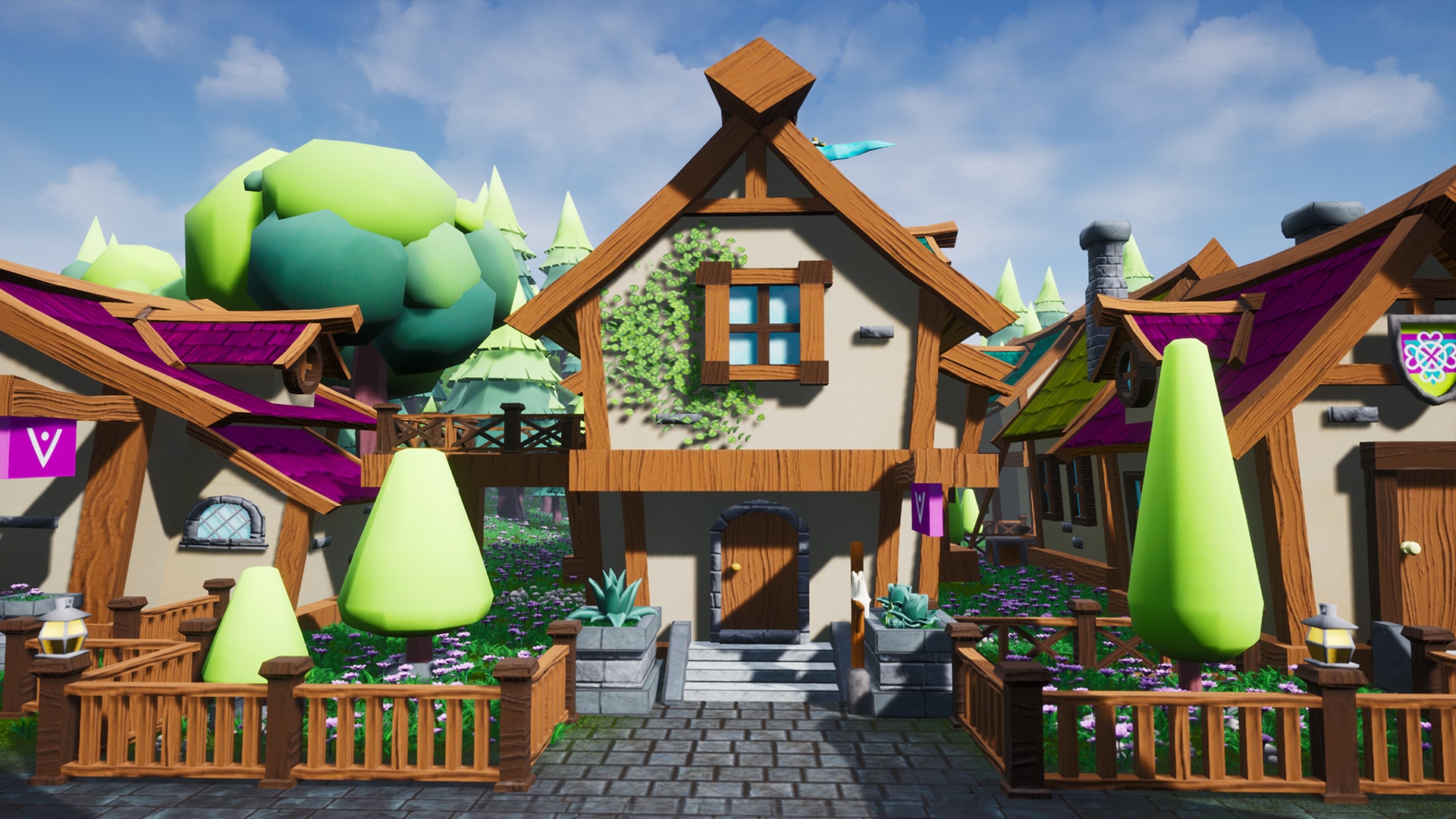 Medieval Stylized in Environments - UE Marketplace