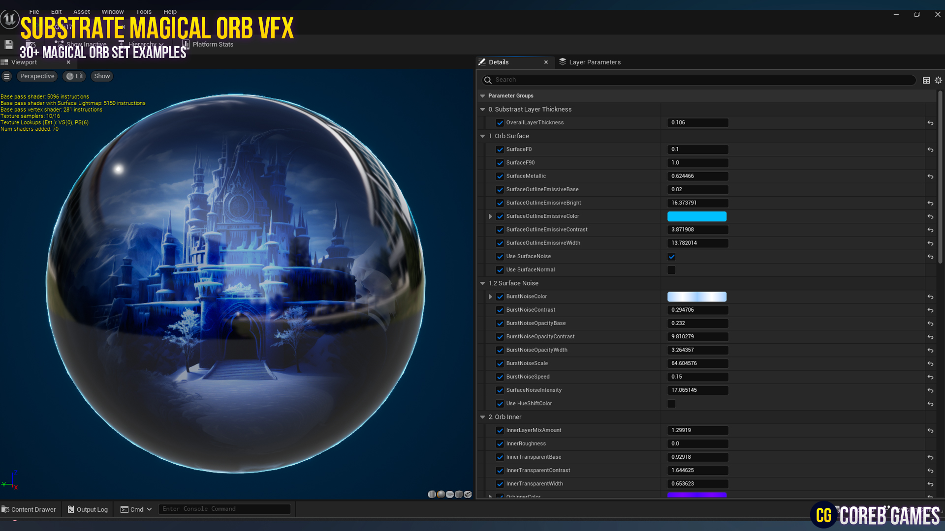 Substrate Magical Orb VFX Pack
