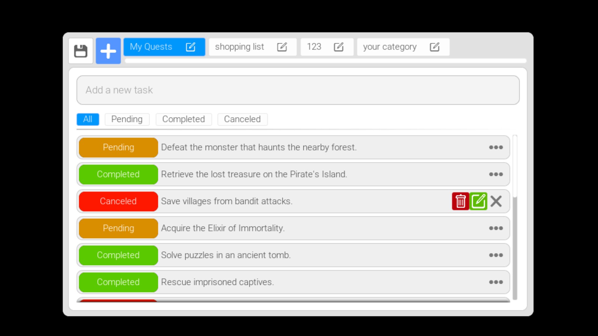Simple To Do List, 카테고리 2D 애셋 - UE 마켓플레이스
