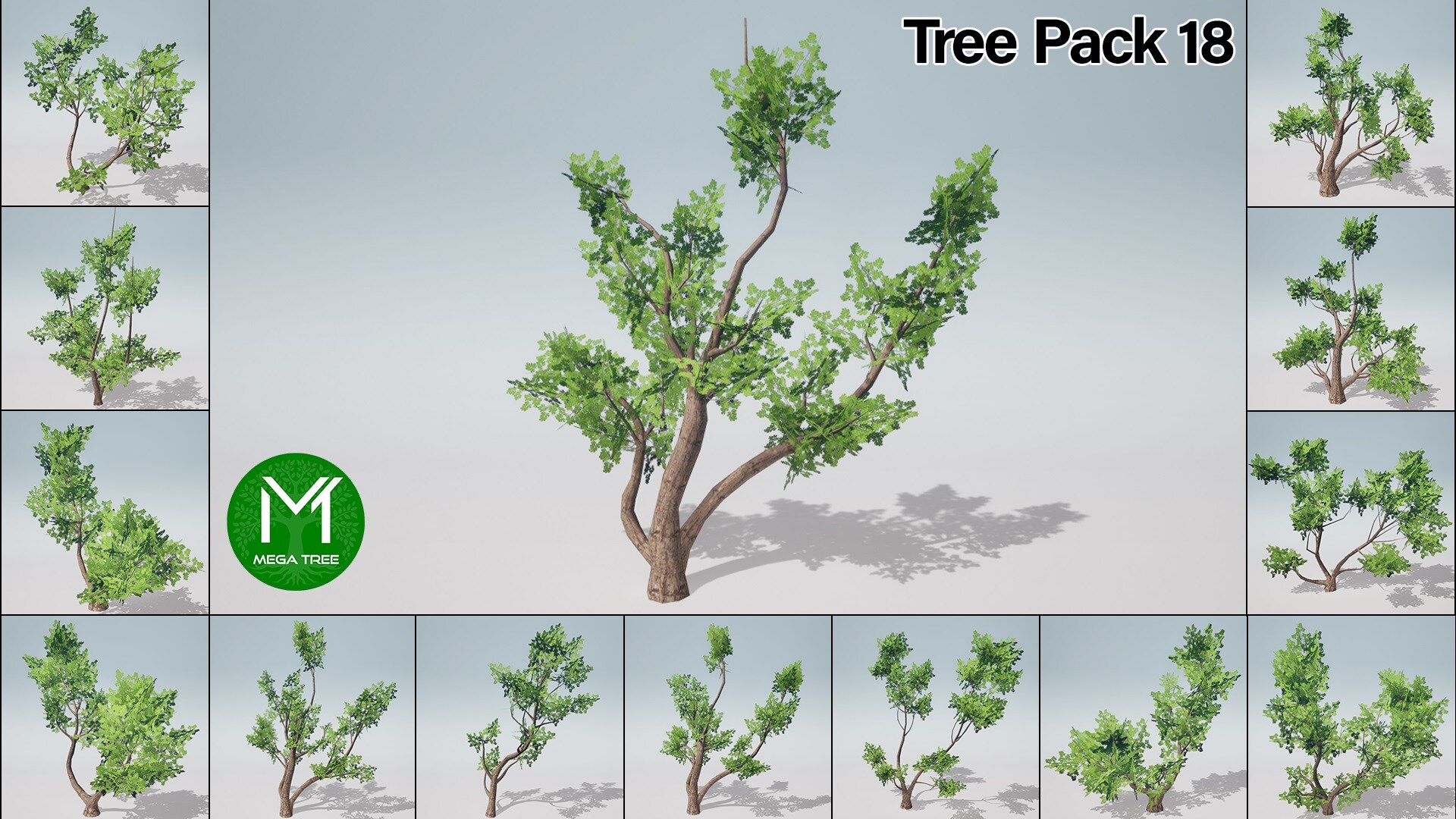 Mobile Tree Pack 18 in Props - UE Marketplace