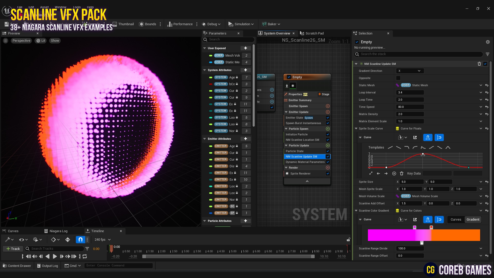 Scanline VFX Pack in Visual Effects - UE Marketplace Scanline VFX Pack in Visual Effects - UE Marketplace